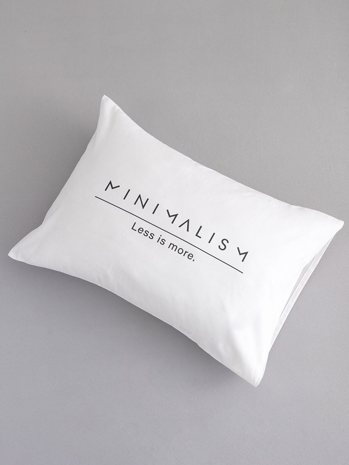 Baskılı Pamuklu Yastık Kılıfı 50x70 Cm