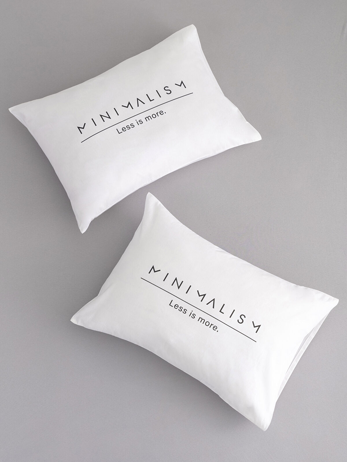 Baskılı Pamuklu Yastık Kılıfı 50x70 Cm