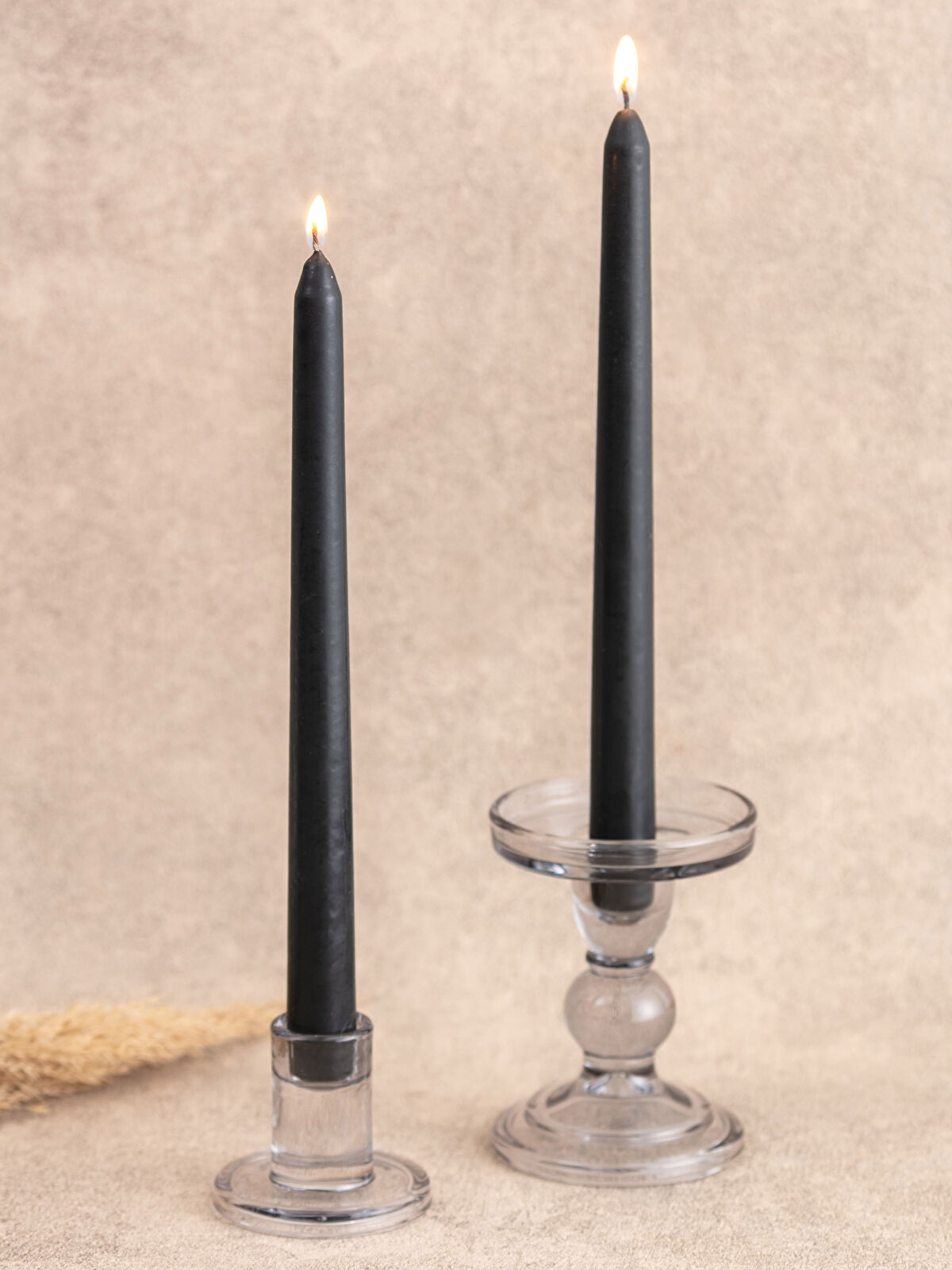 Dekoratif Şamdan Mum 2'li