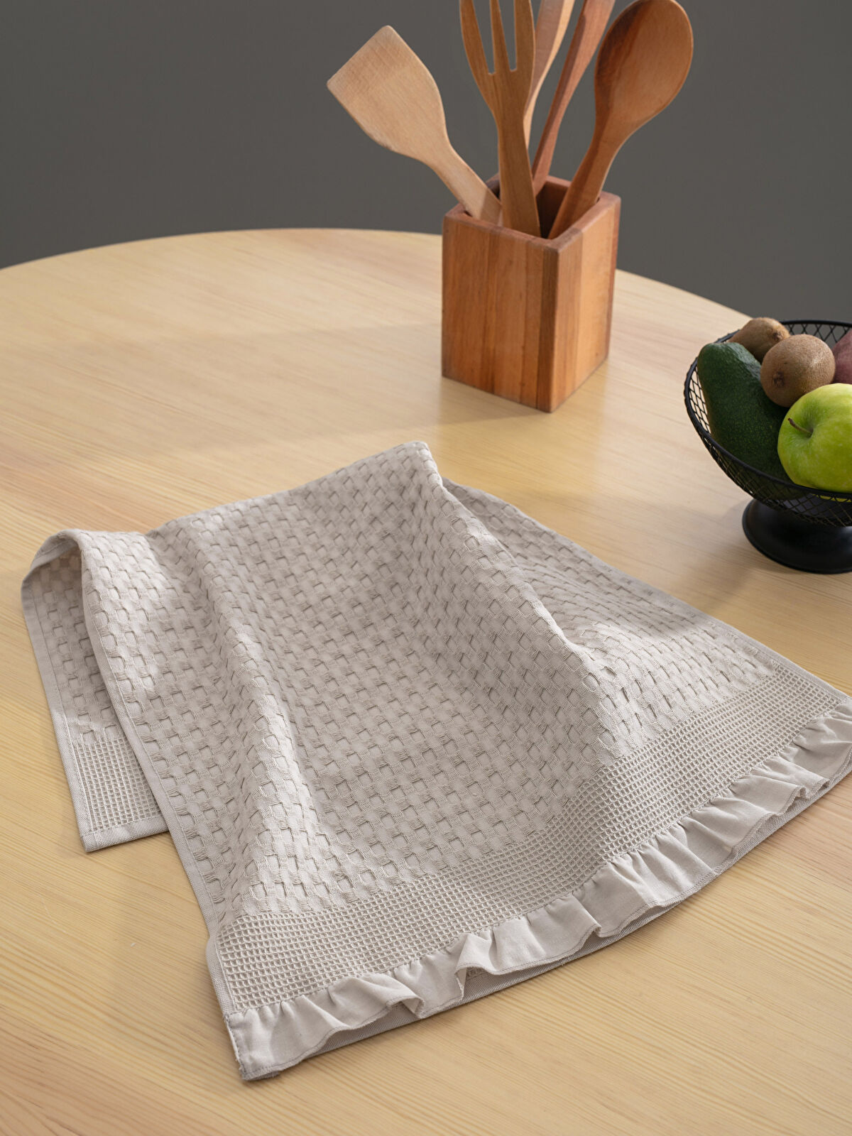 Desenli FırFır Detaylı Kurulama Bezi 40x60 Cm