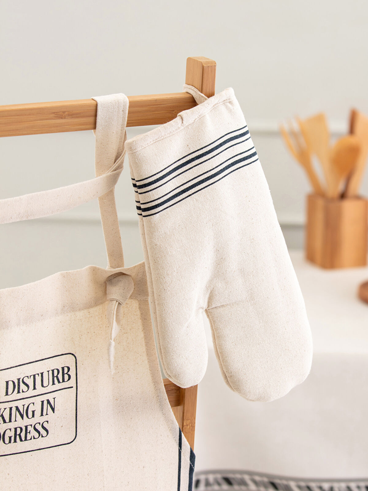 Çizgili Fırın Eldiveni