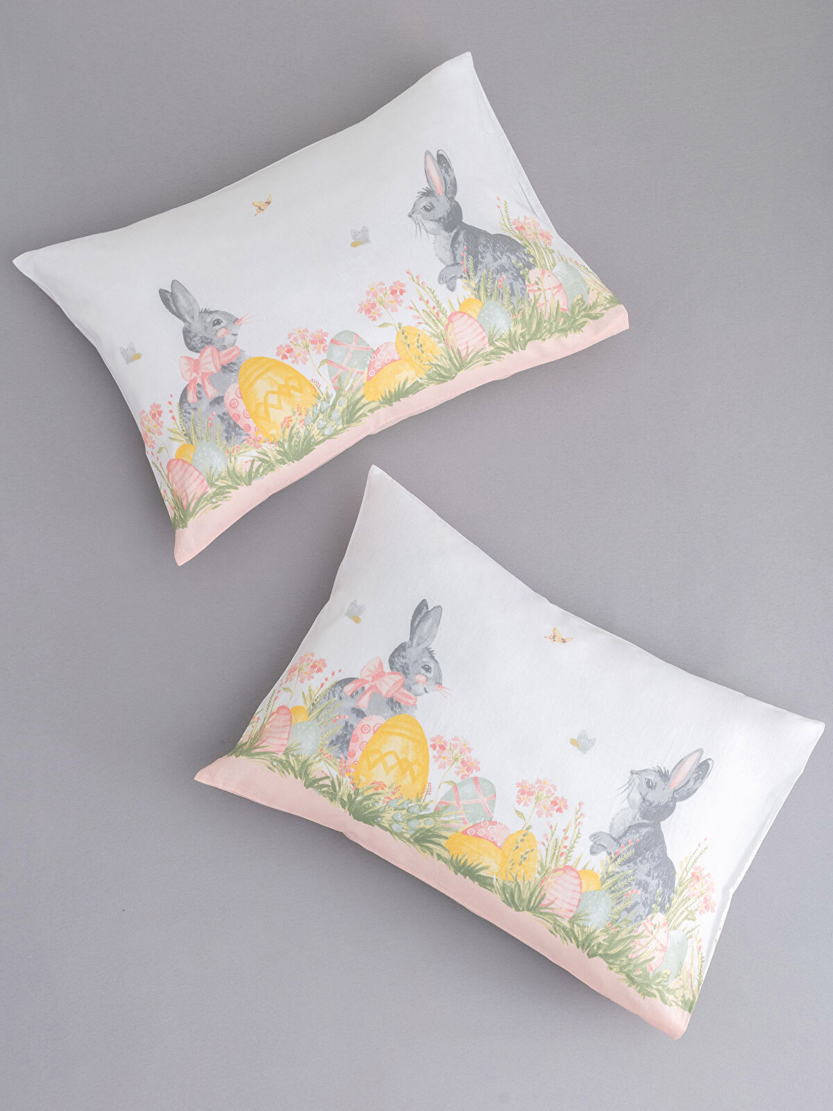 Baskılı Dokuma Yastık Kılıfı 2'li 50x70 Cm