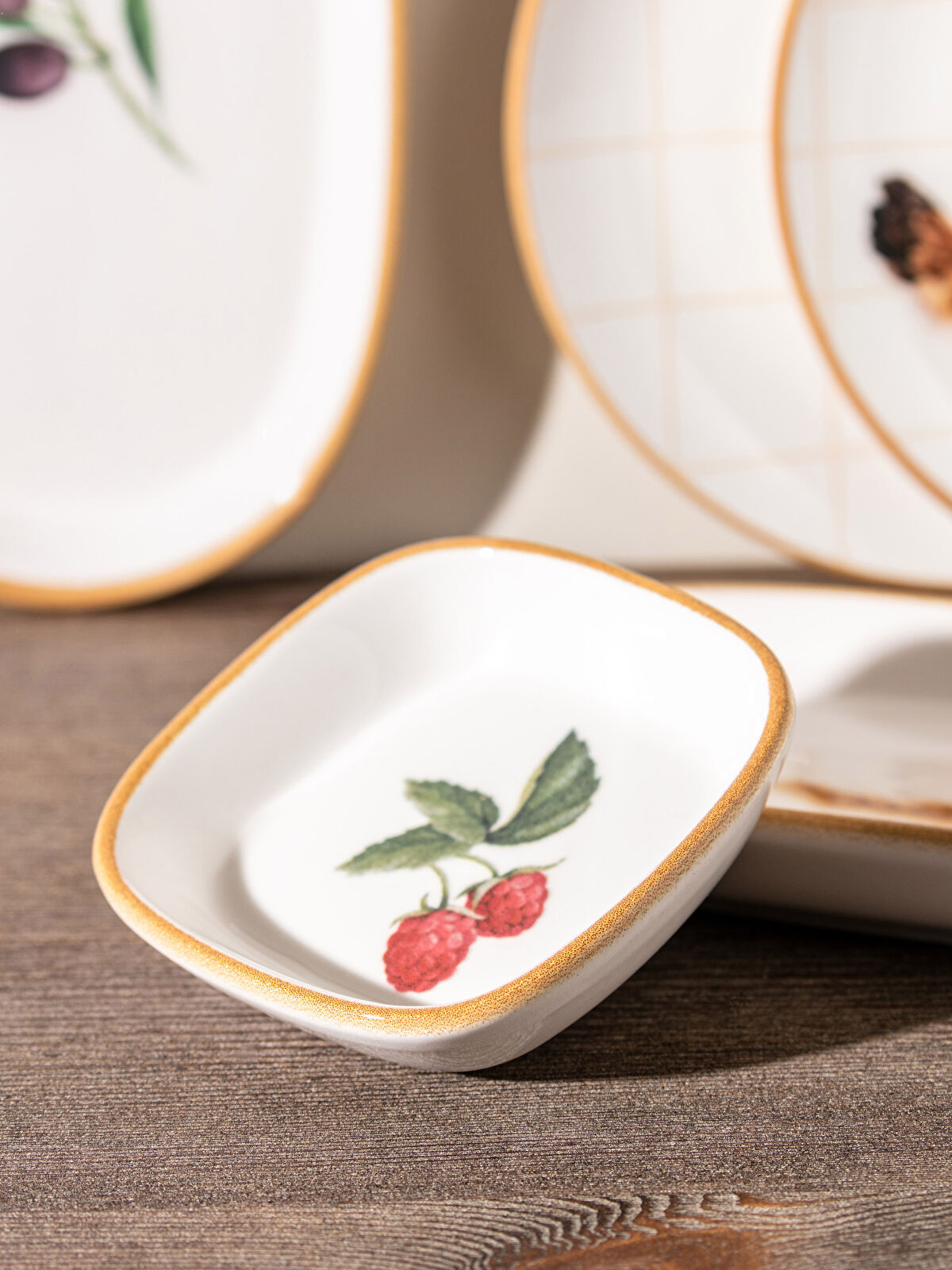 Baskılı Seramik Kase 10x10 Cm