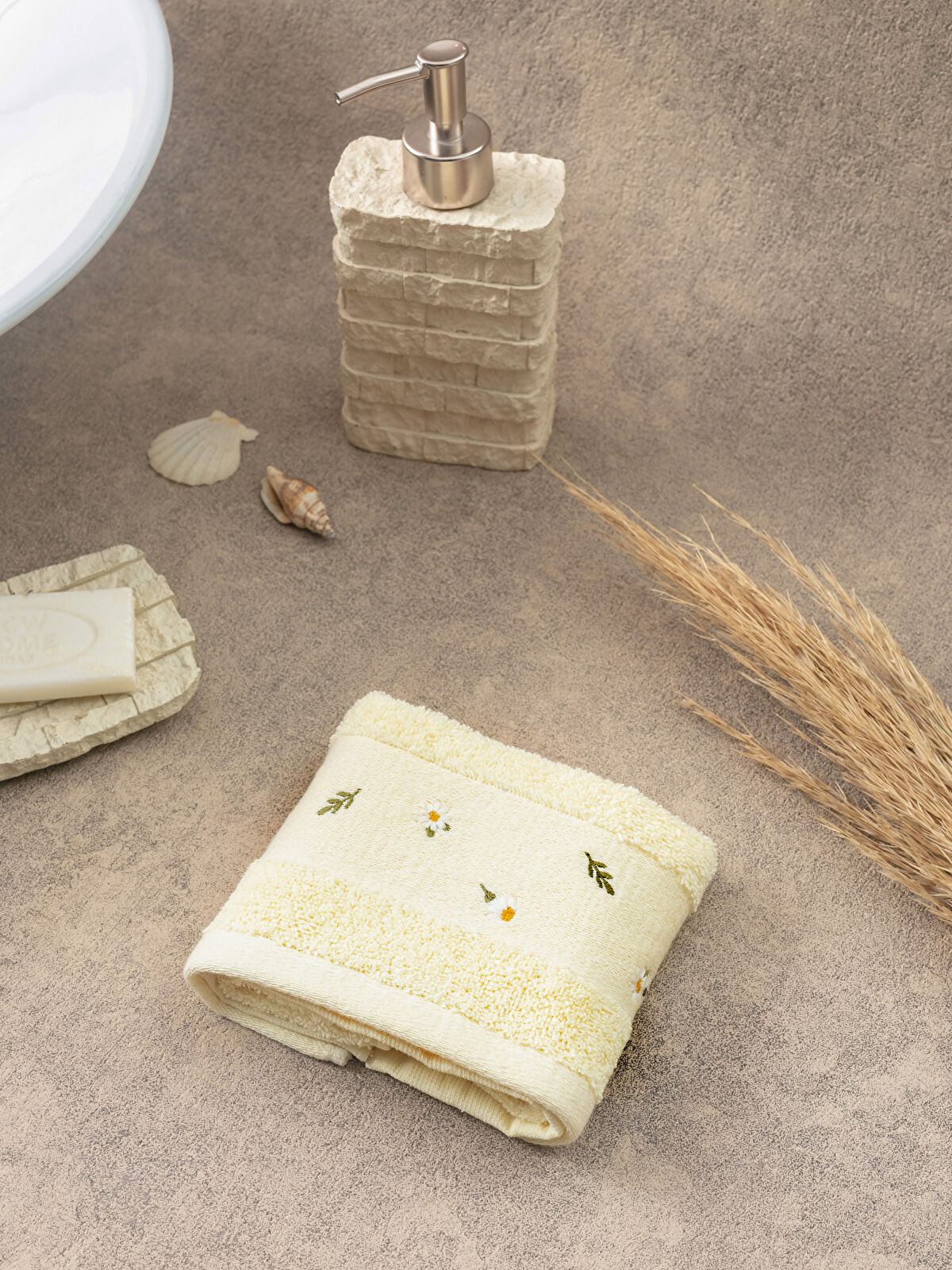 Nakış Detaylı El Havlusu 30x50 Cm