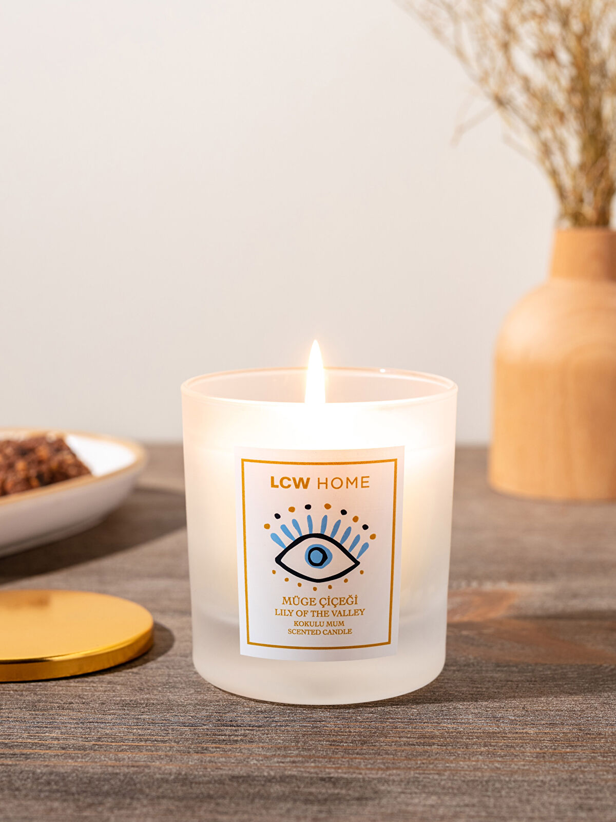 Müge Çiçeği Kokulu Dekoratif Bardak Mum 210 Gr Müge Çiçeği Kokulu Dekoratif Bardak Mum 210 Gr