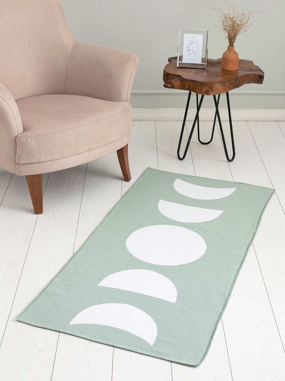 Desenli Halı 70x140 Cm