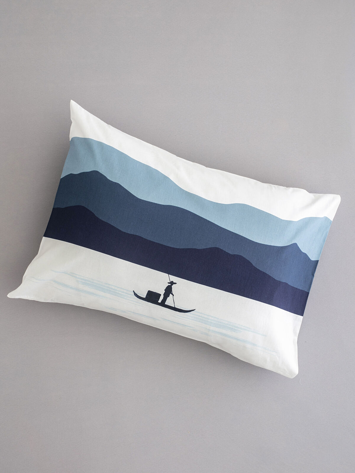 Pamuklu Baskılı Yastık Kılıfı 50x70 Cm