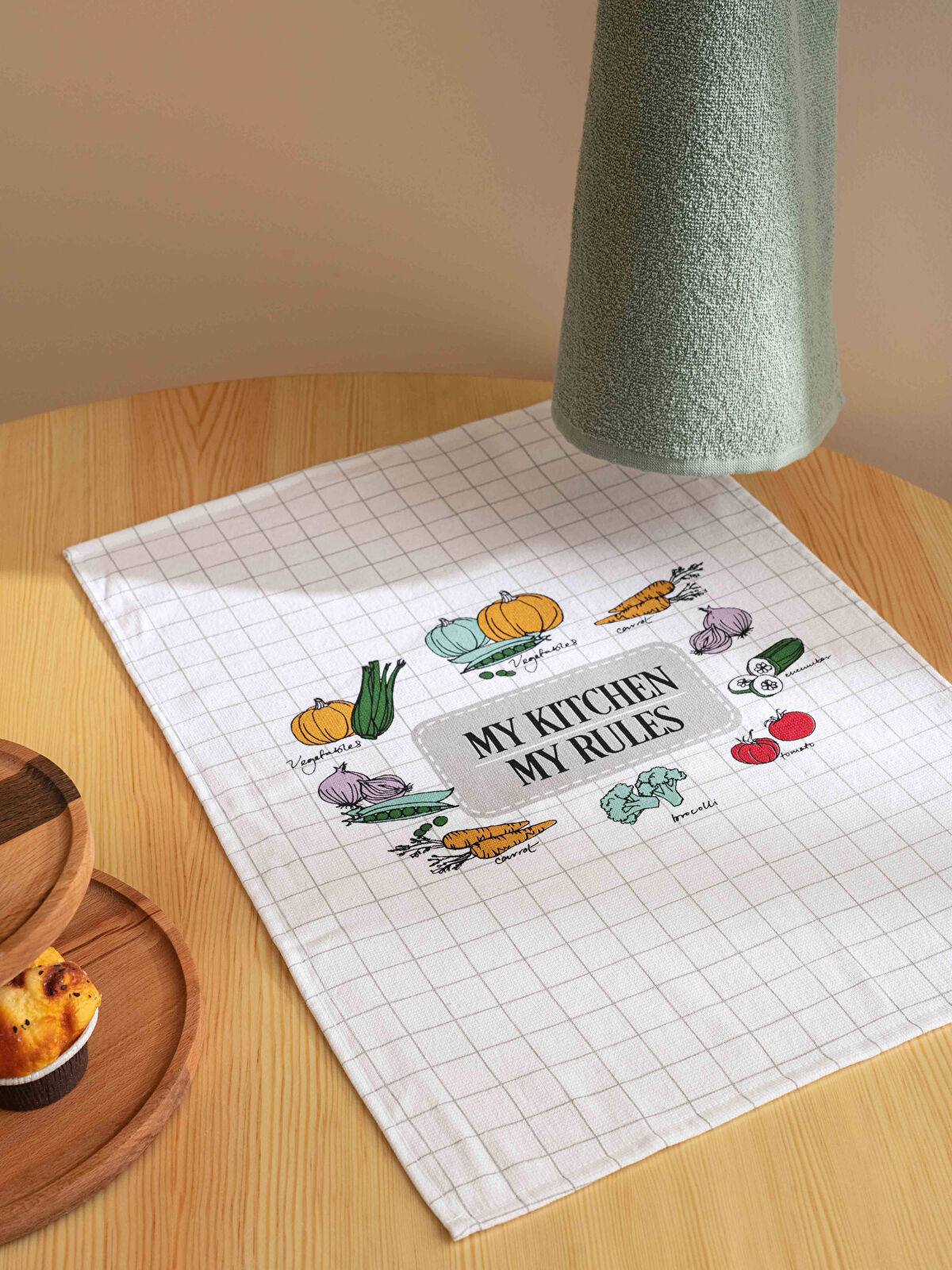 Baskılı Kurulama Bezi 2'li 40x60 Cm