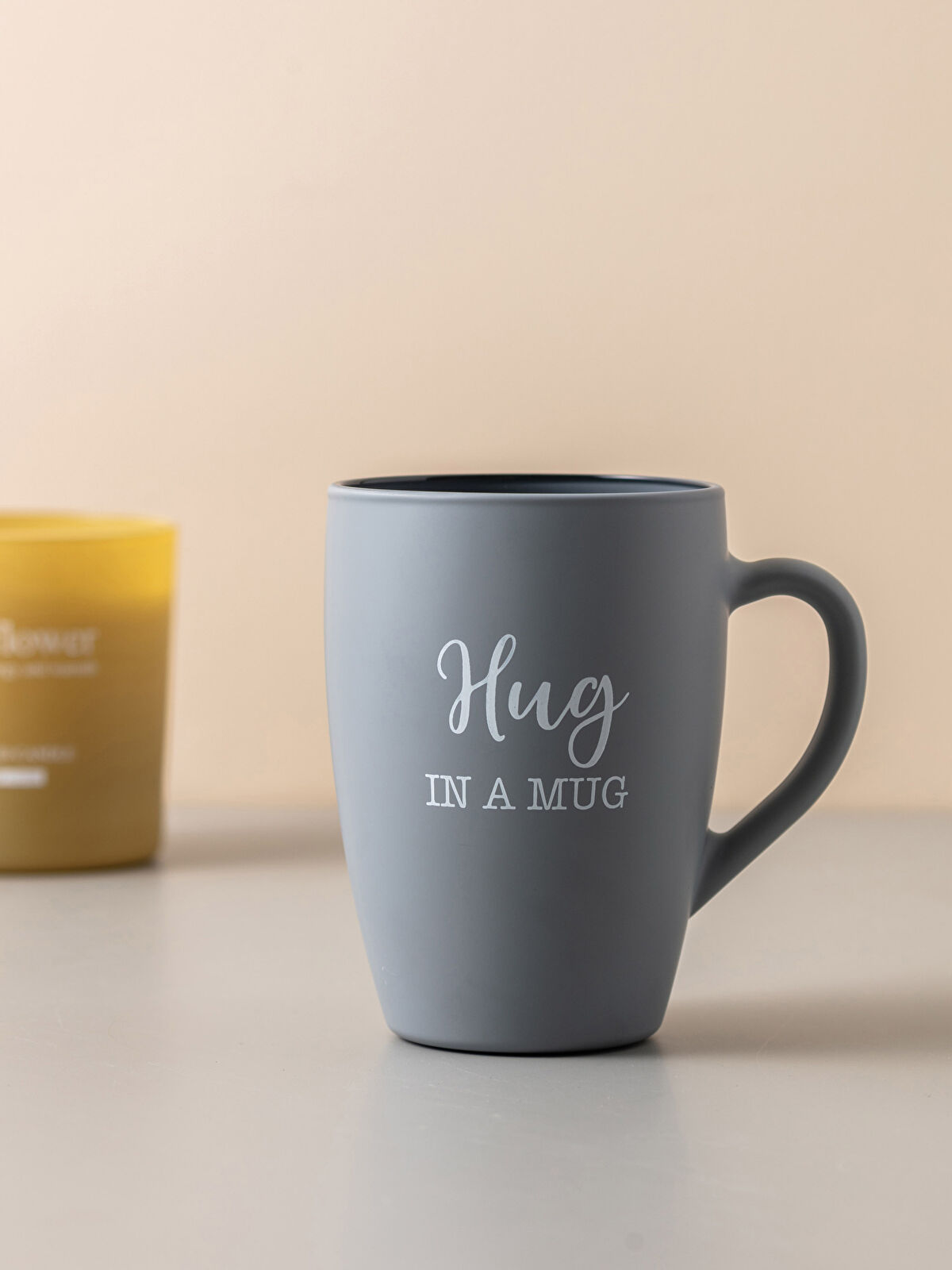 Yazı Baskılı Cam Kupa Bardak 365 Ml