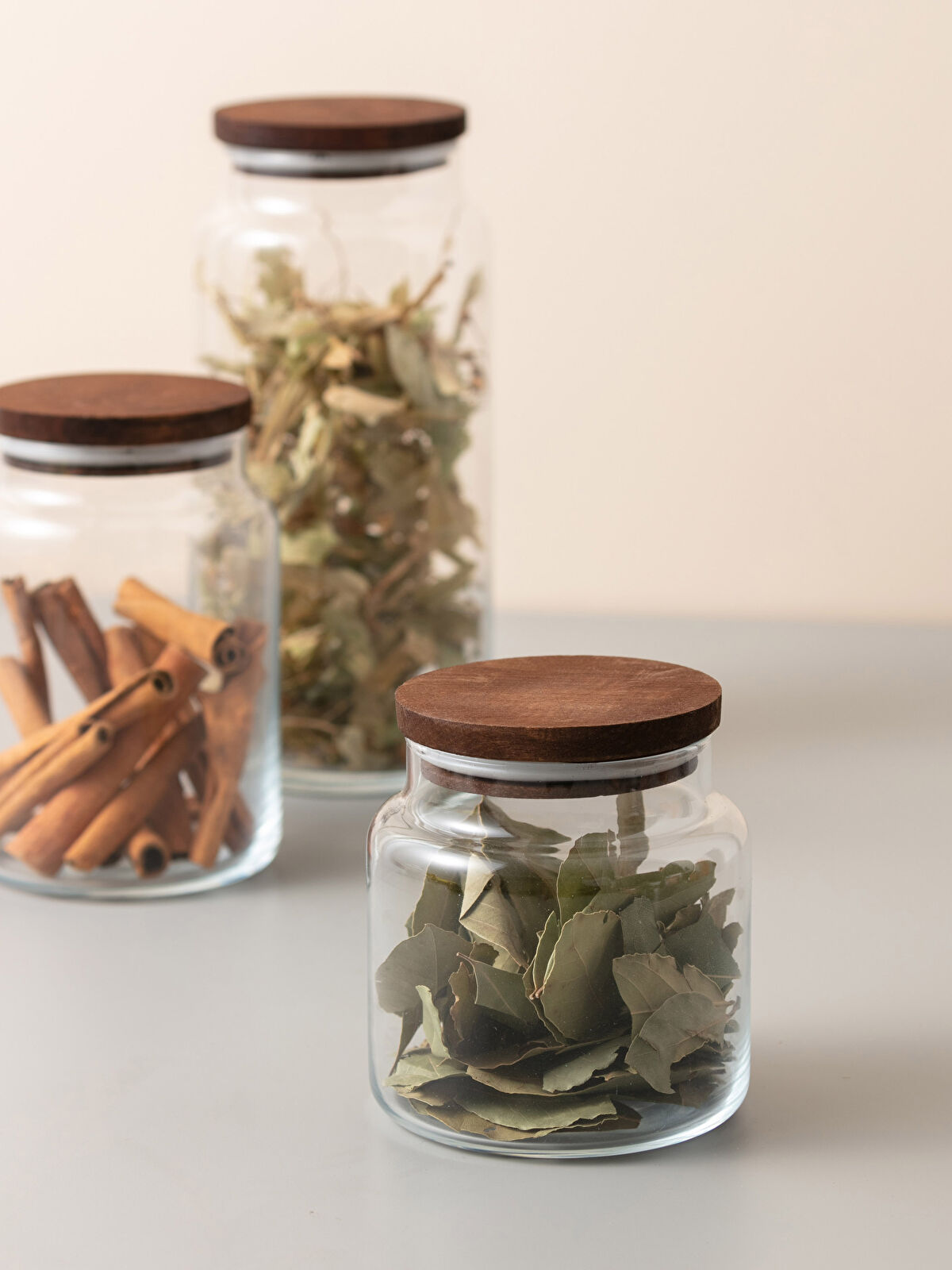 Düz Cam Kavanoz 635 Ml