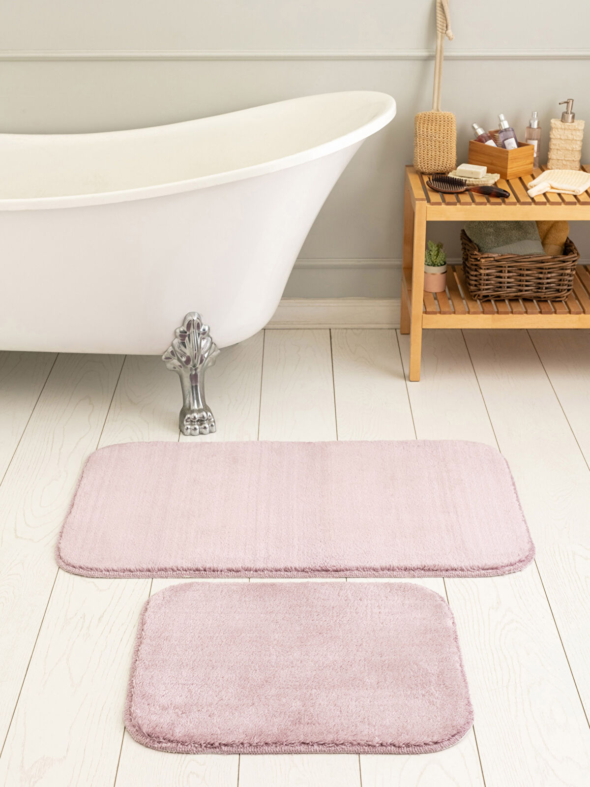 Yumuşak Dokulu Banyo Paspası 2'li