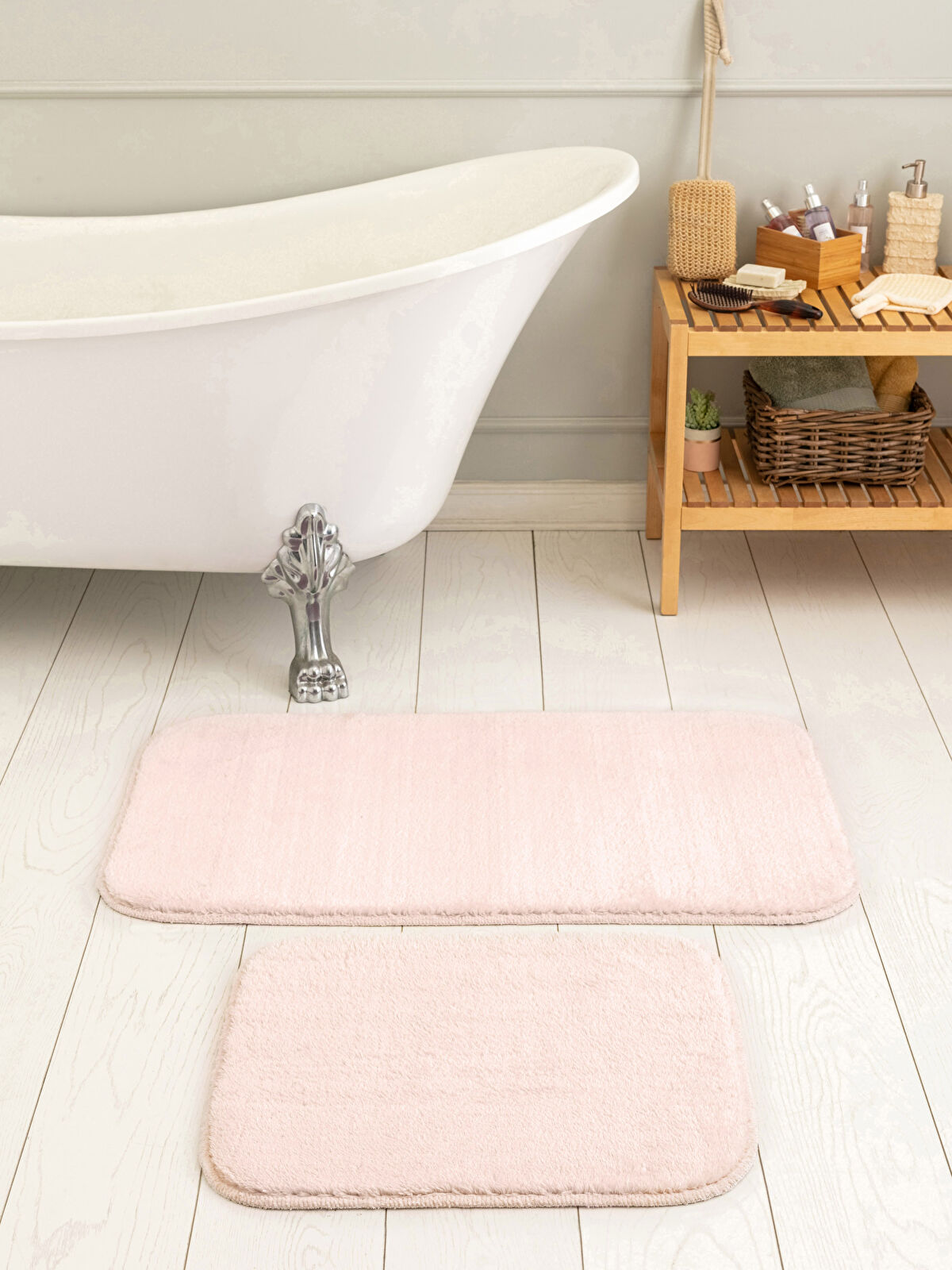 Yumuşak Dokulu Banyo Paspası 2'li