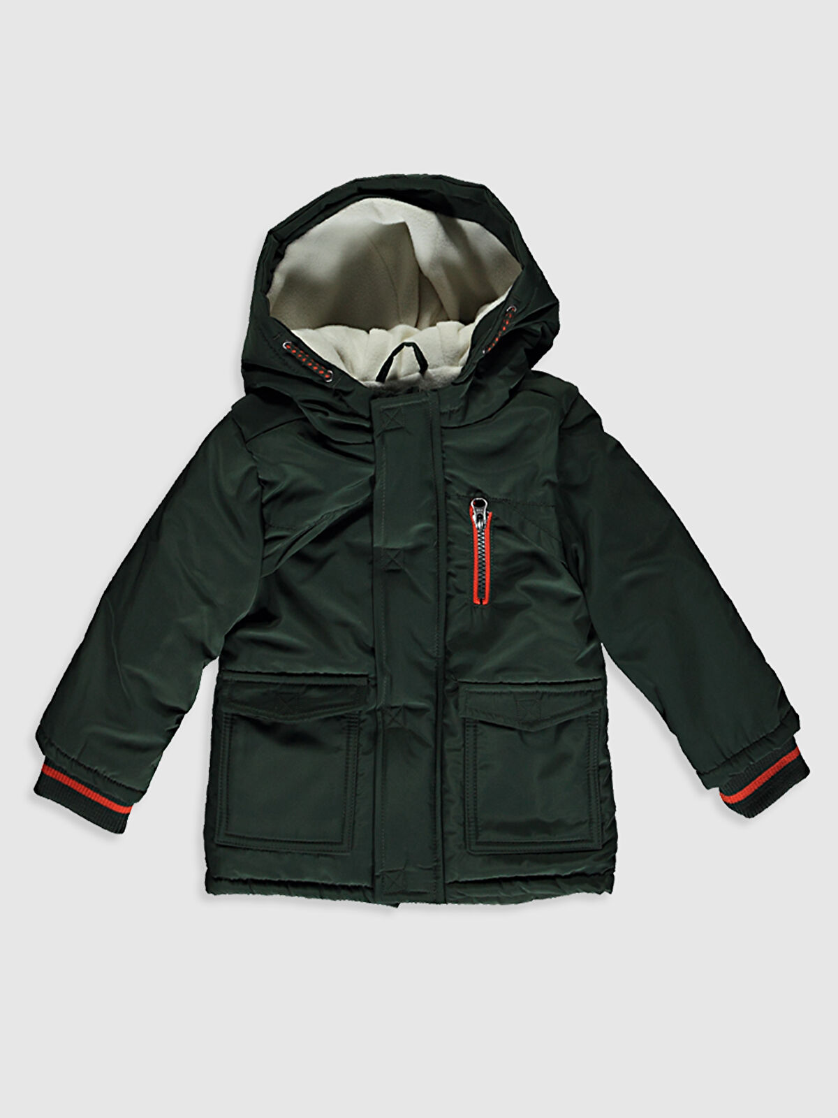 Erkek Bebek Fermuarlı Kaban Erkek Bebek Fermuarlı Kaban