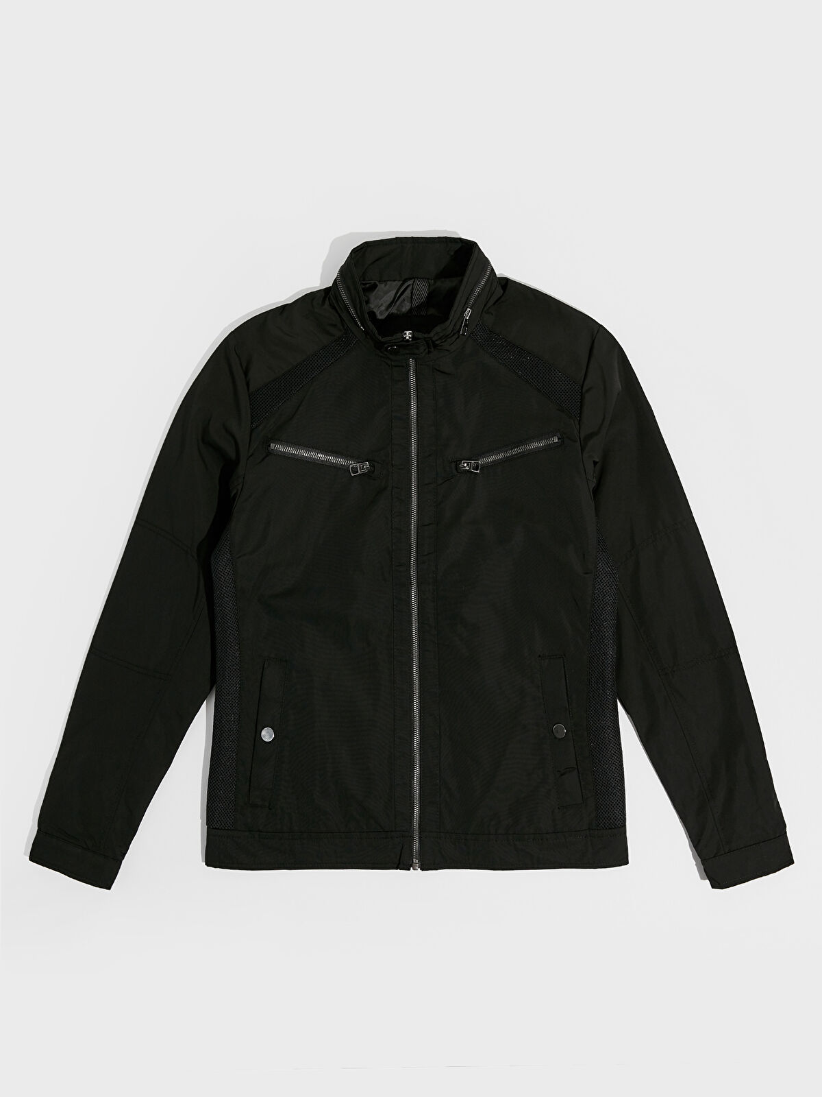 LCW VISION Slim Fit Fermuarlı İnce Mont