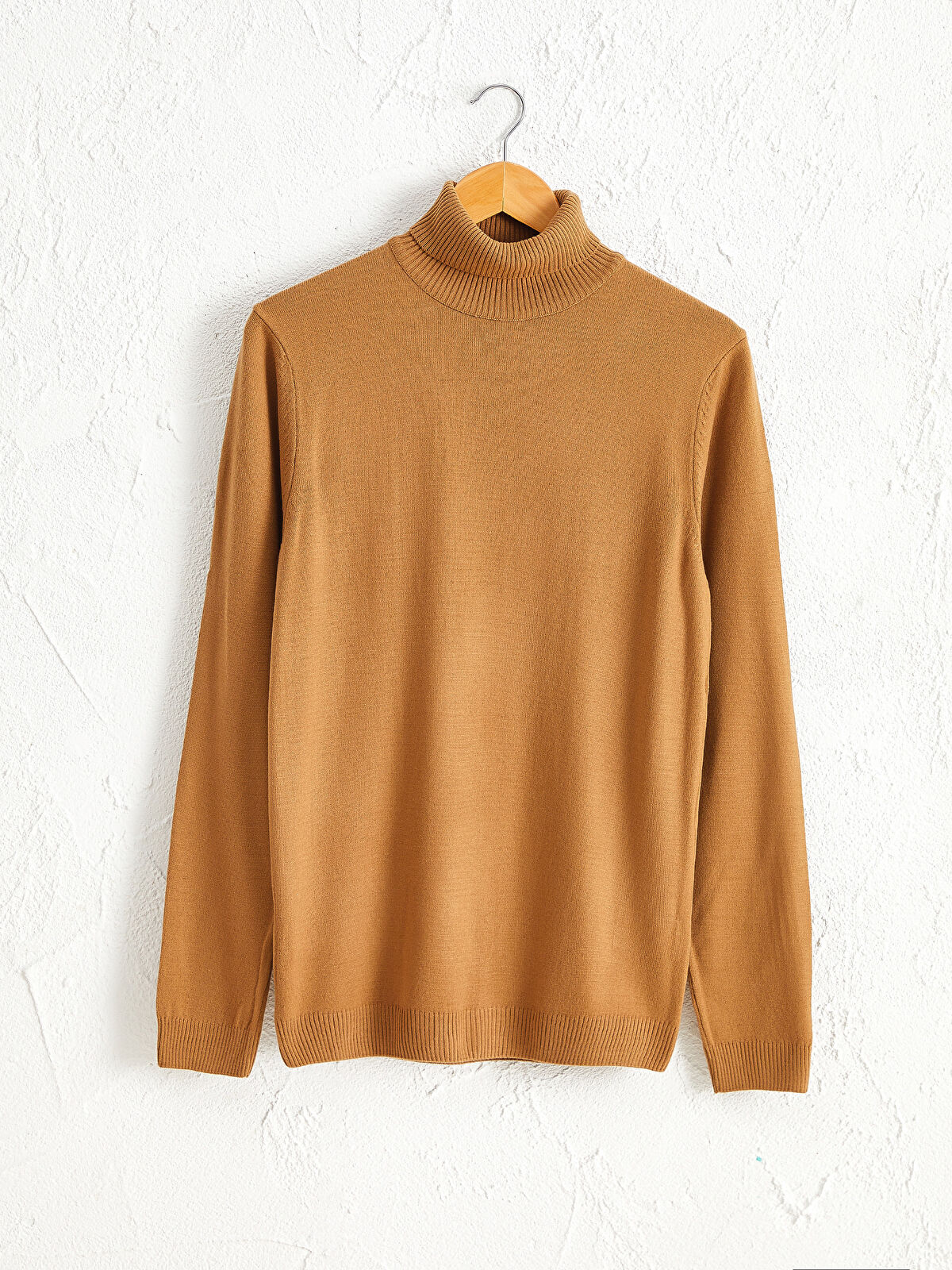 Balıkçı Yaka İnce Triko Kazak