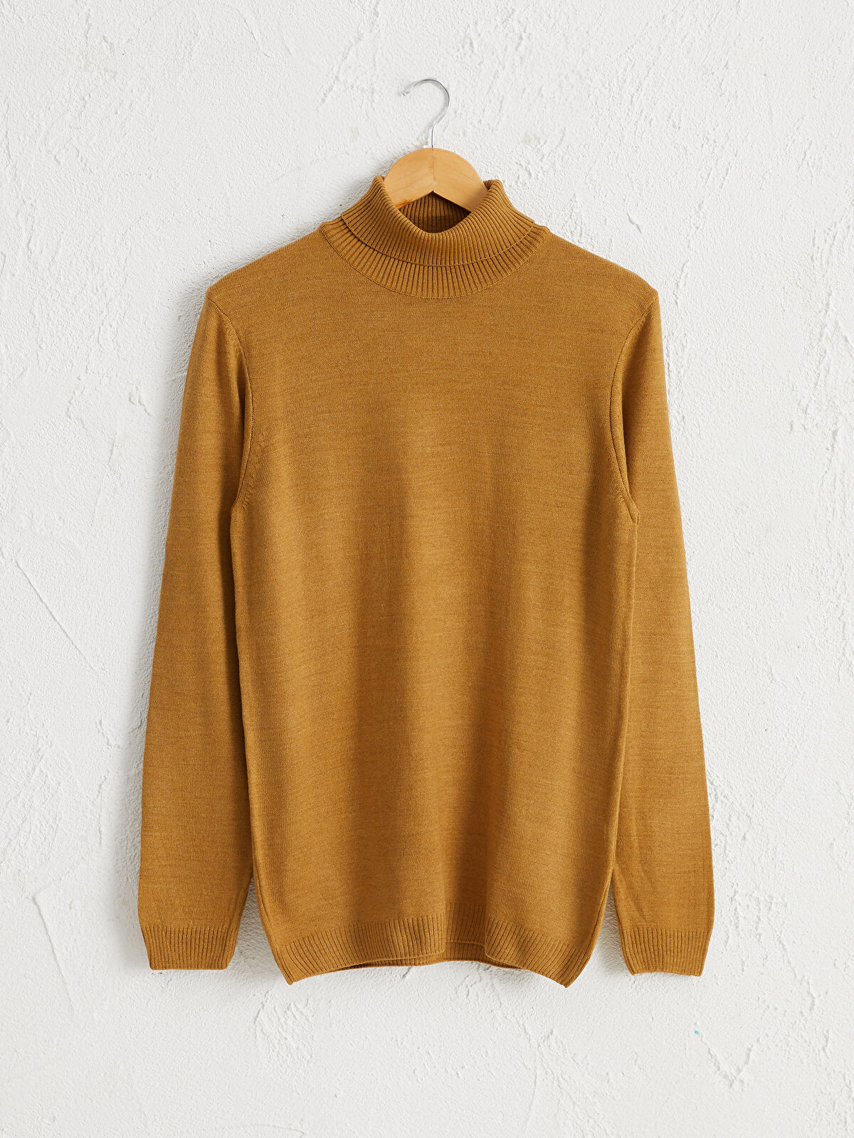 Balıkçı Yaka İnce Triko Kazak