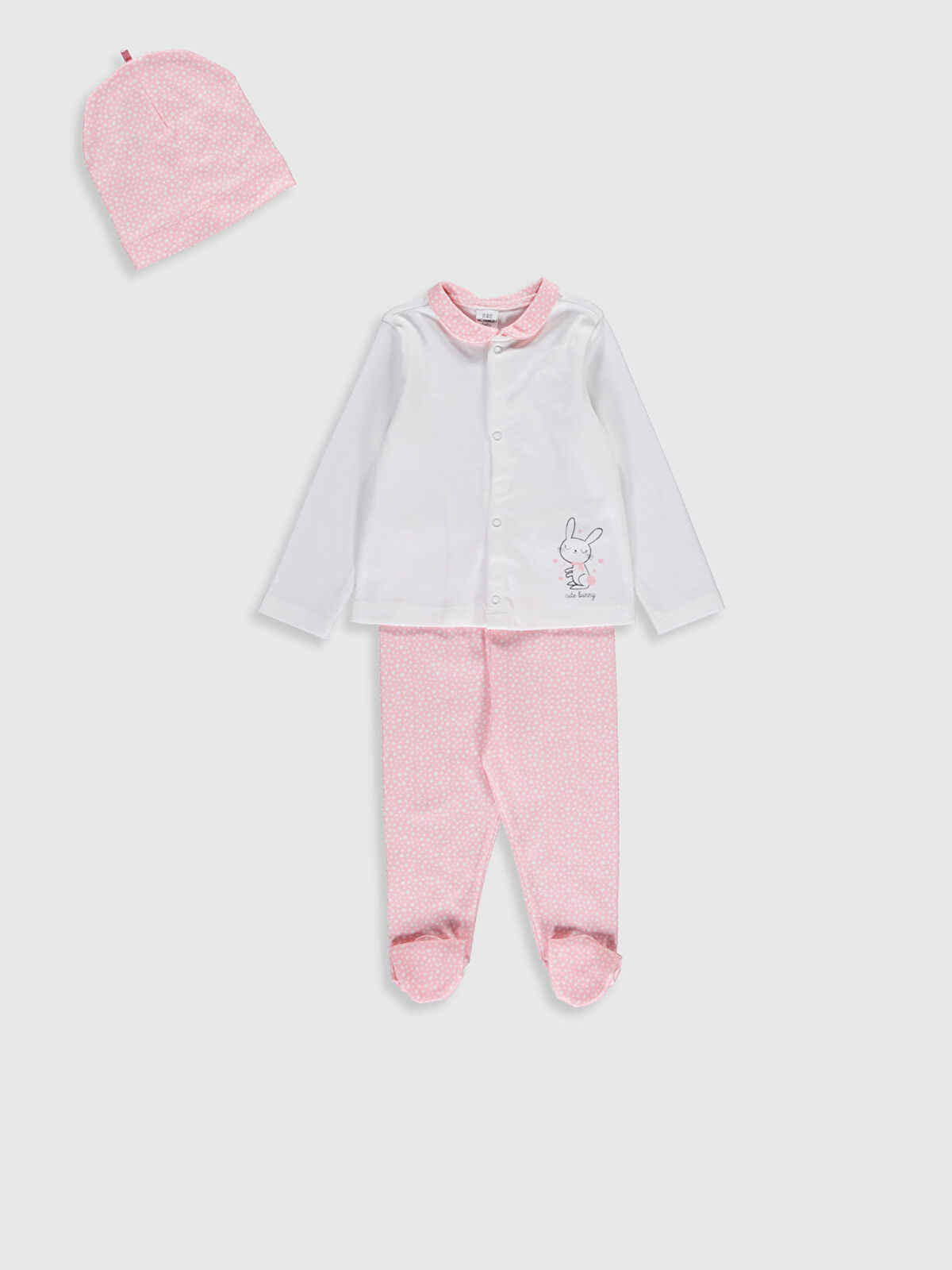 Kız Bebek Hastane Çıkış Seti