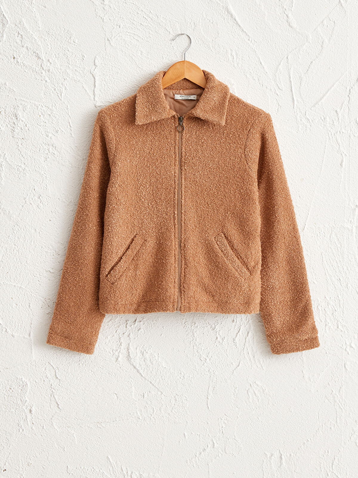 Kalın Fermuarlı Ceket