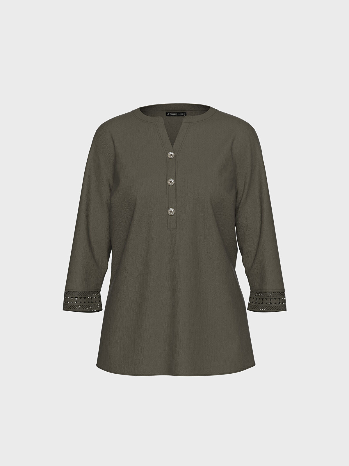 LCW GRACE Uzun Kollu Kadın Fistolu Viskon Bluz