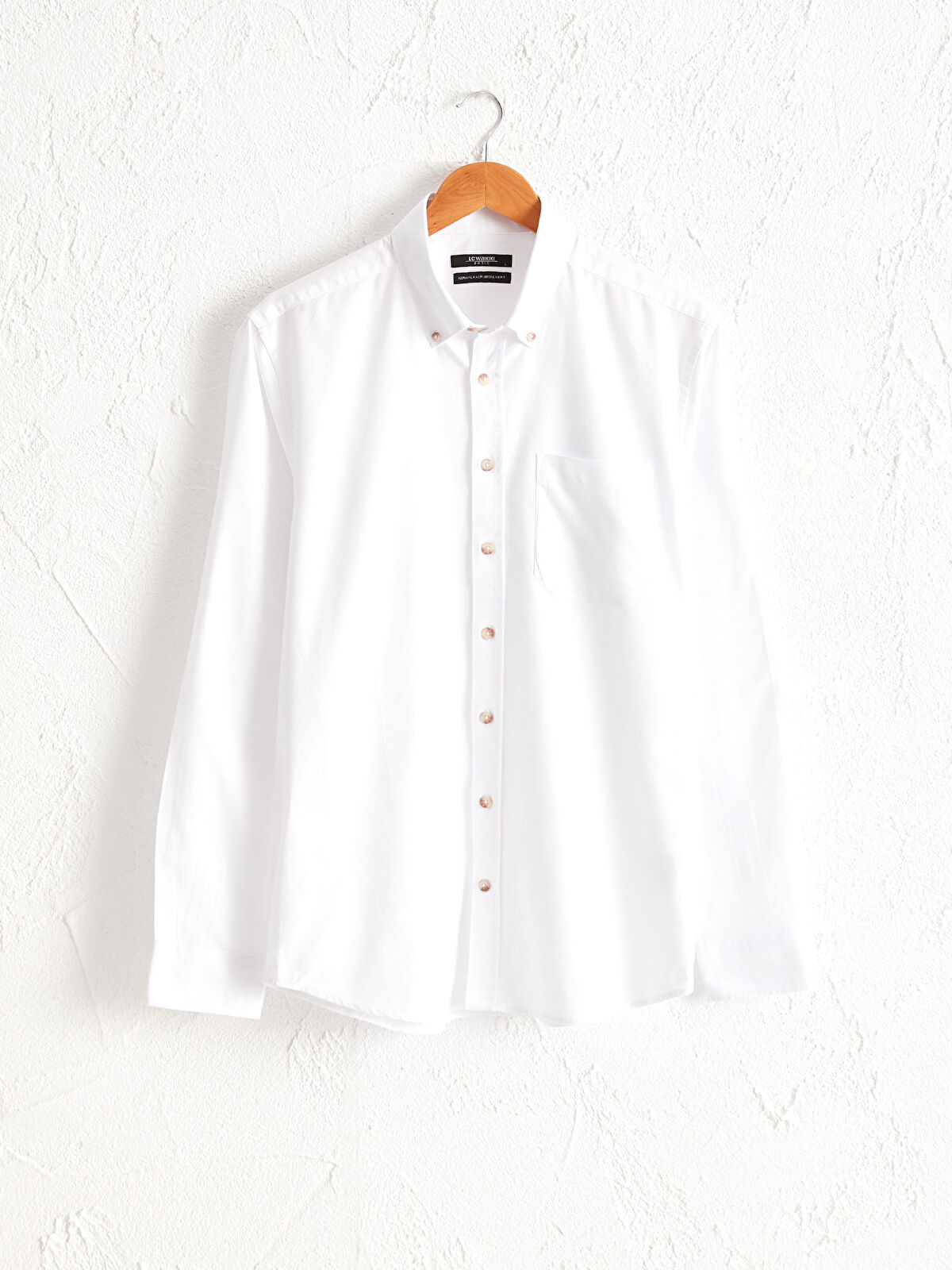 Regular Fit Uzun Kollu Oxford Gömlek