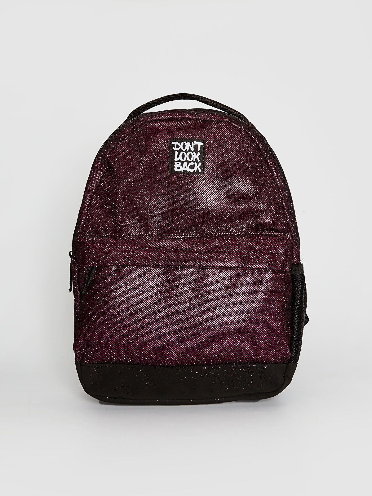 Kız Çocuk Simli Sırt Çantası