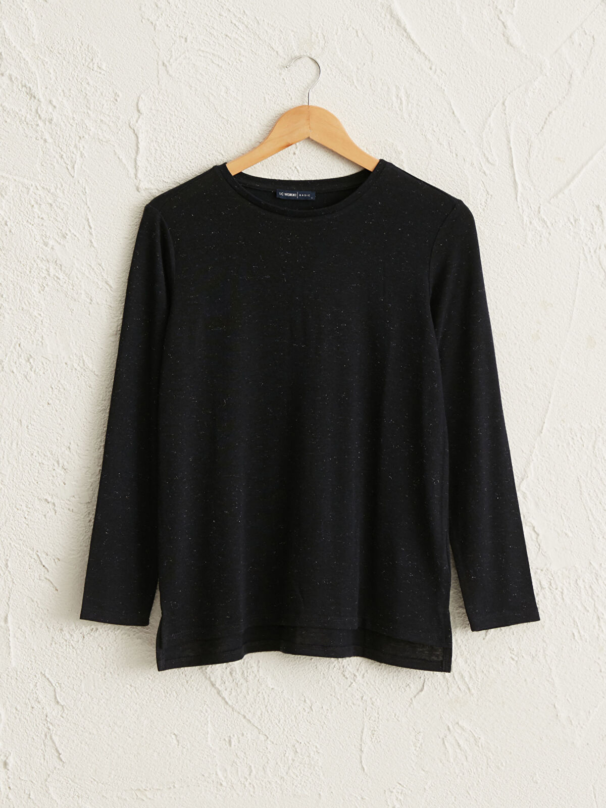 Işıltılı Esnek Tişört