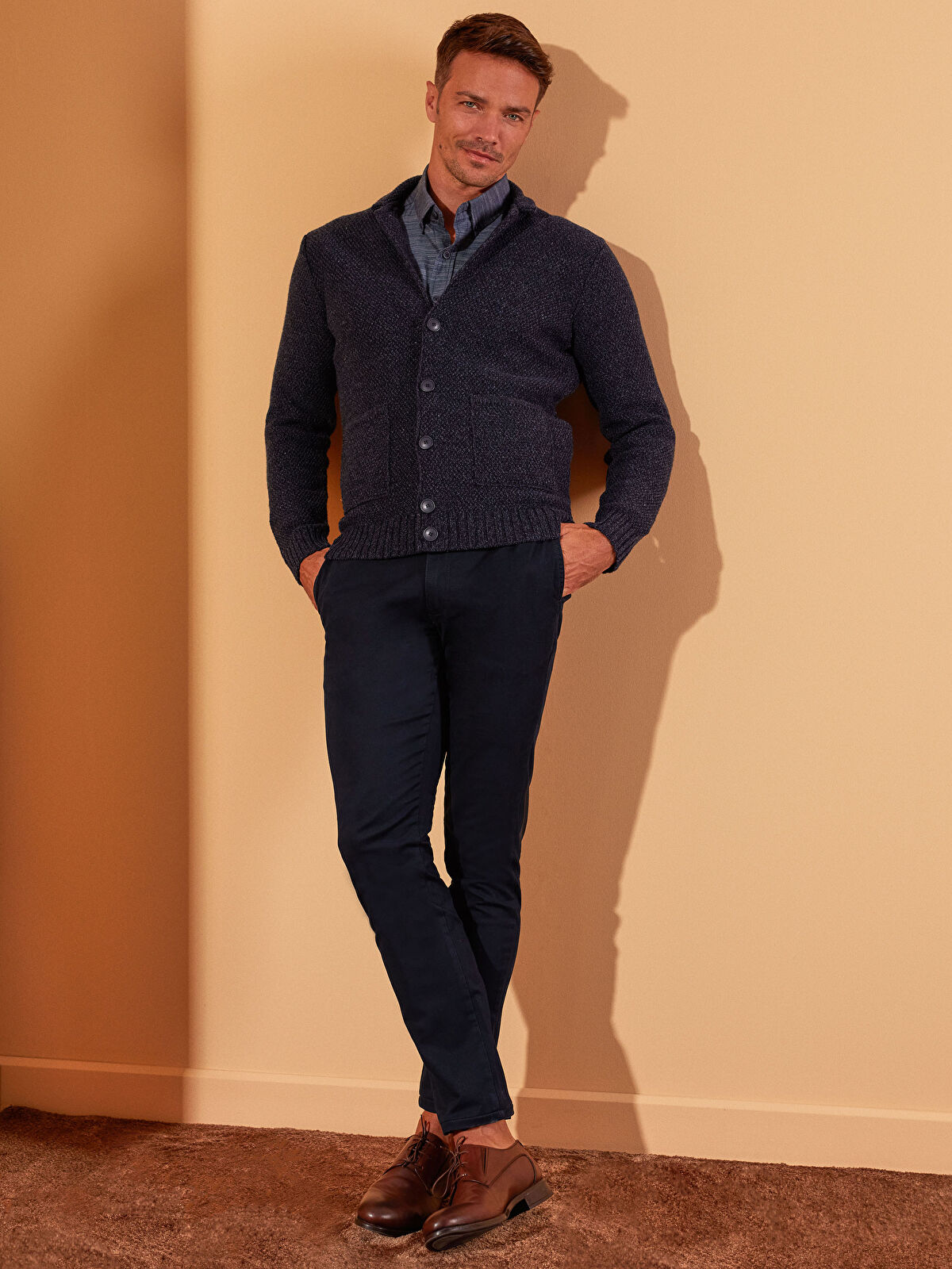 Ekstra Dar Kalıp Chino Pantolon