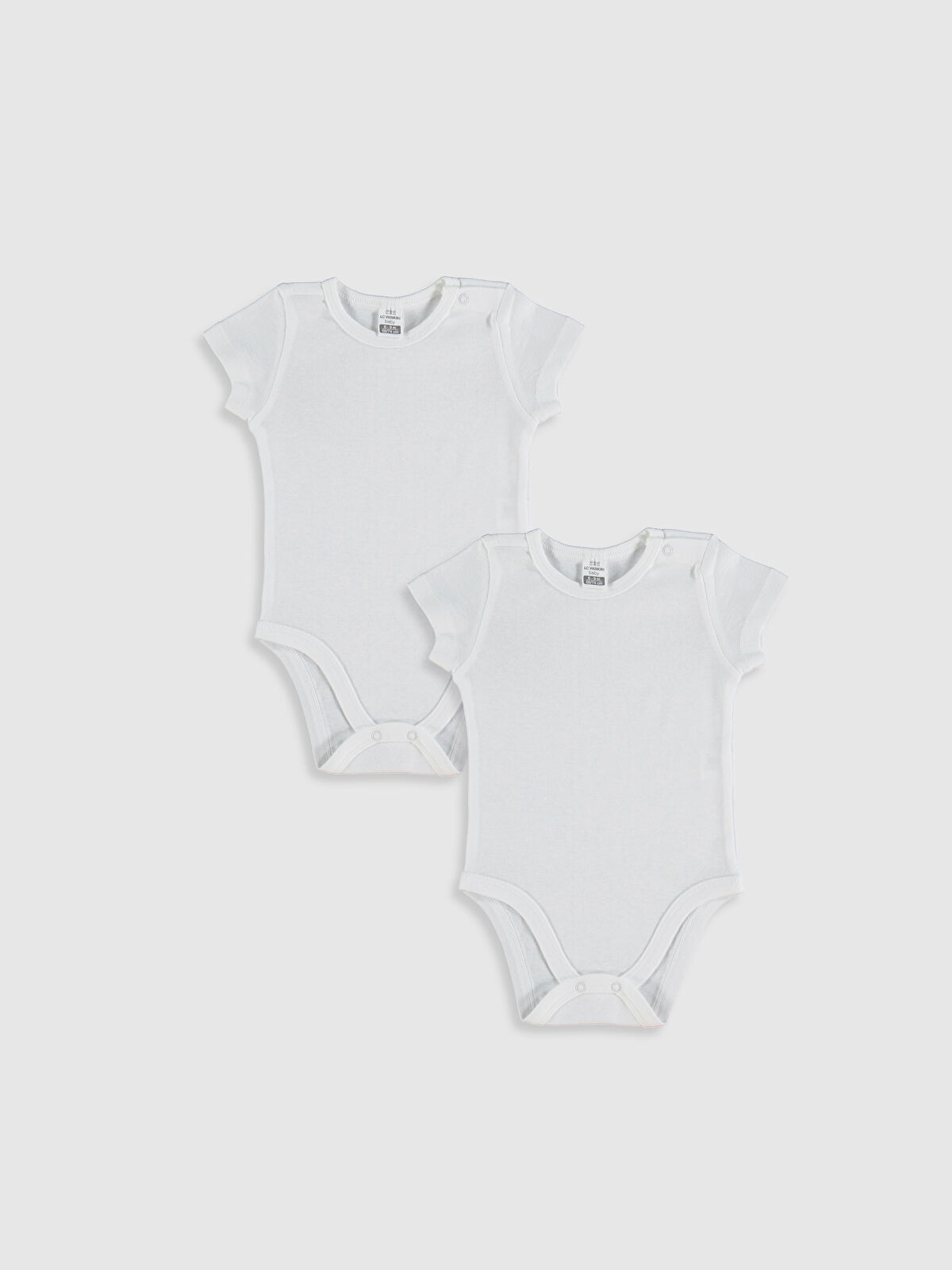 Kız Bebek Pamuklu Çıt Çıtlı Body 2'li