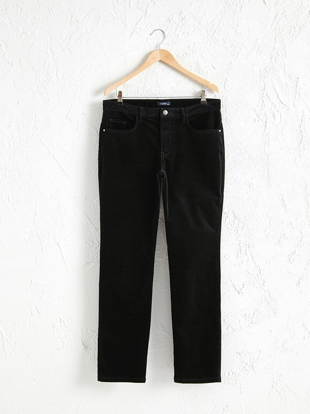 Standart Kalıp Kadife Pantolon