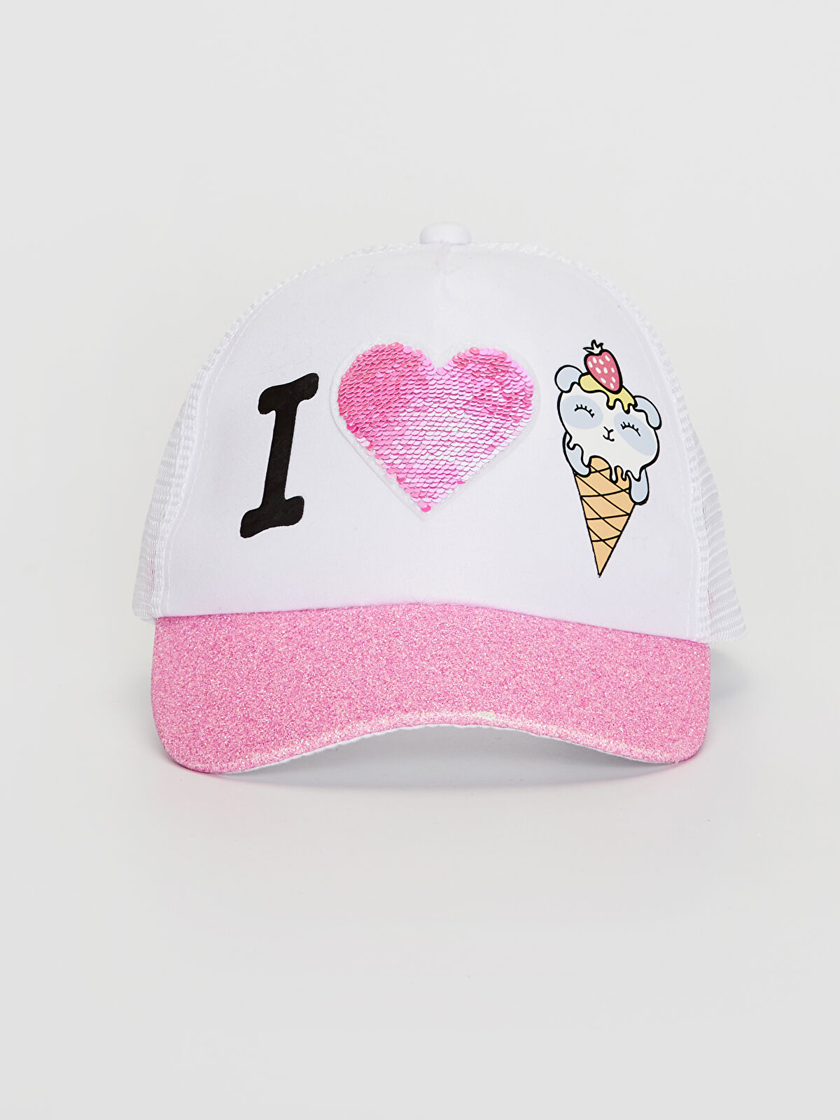 Kız Çocuk Simli Şapka Kız Çocuk Simli Şapka