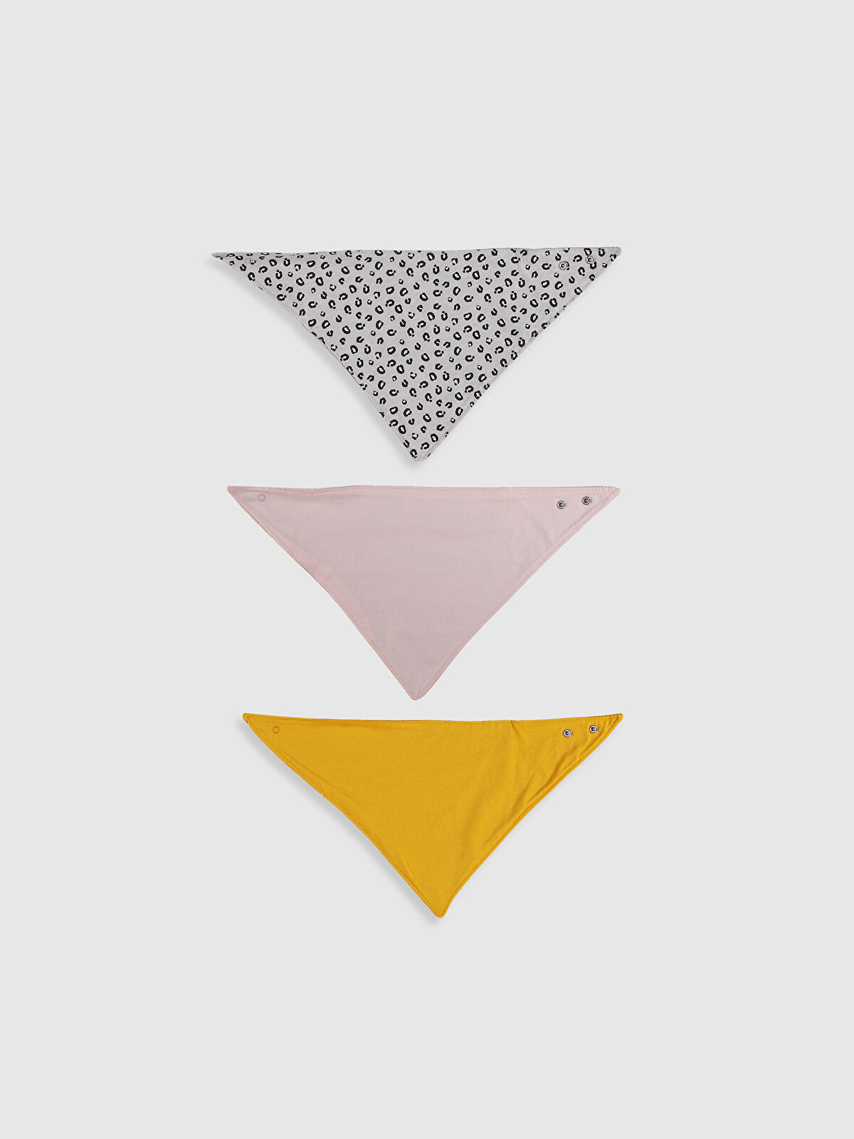 Kız Bebek Mama Önlüğü 3'lü