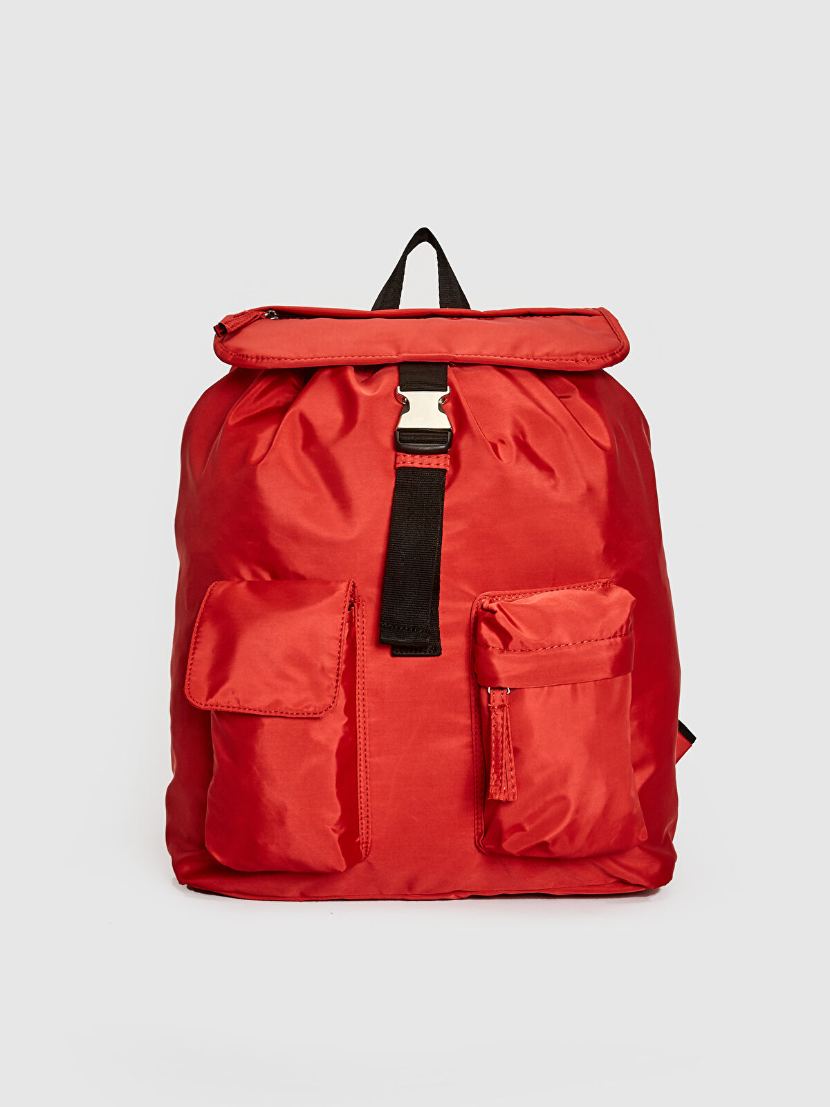 Cep Detaylı Büzgülü sırt Çantası