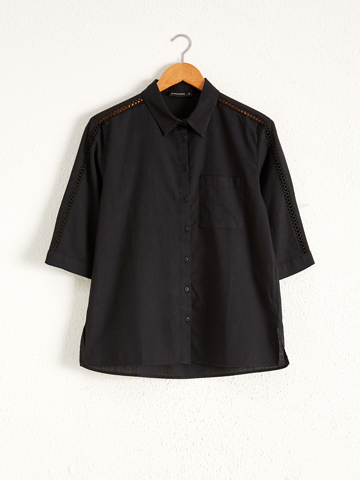 Cep Detaylı Vual Gömlek