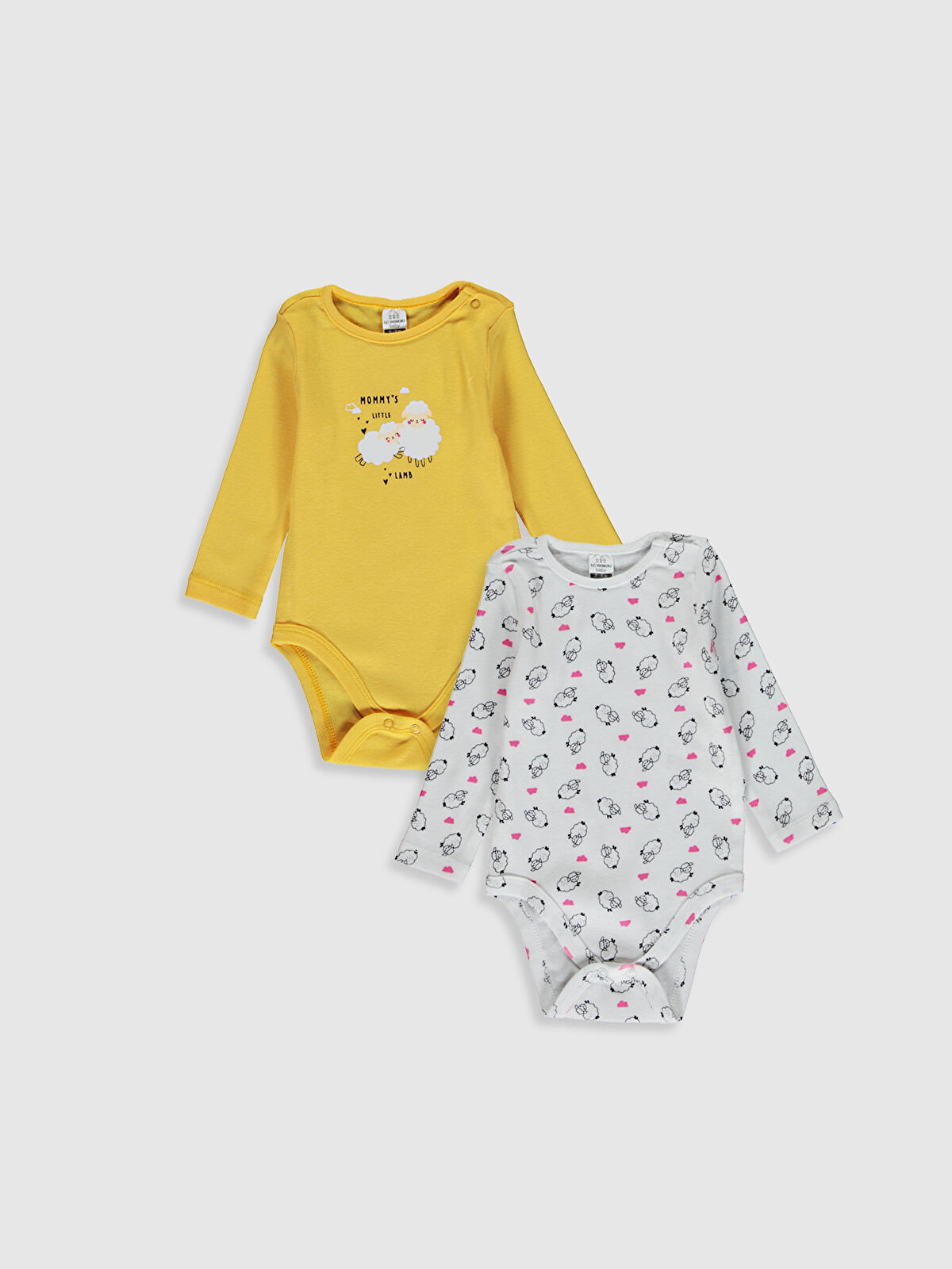 Kız Bebek Çıt Çıtlı Body 2li