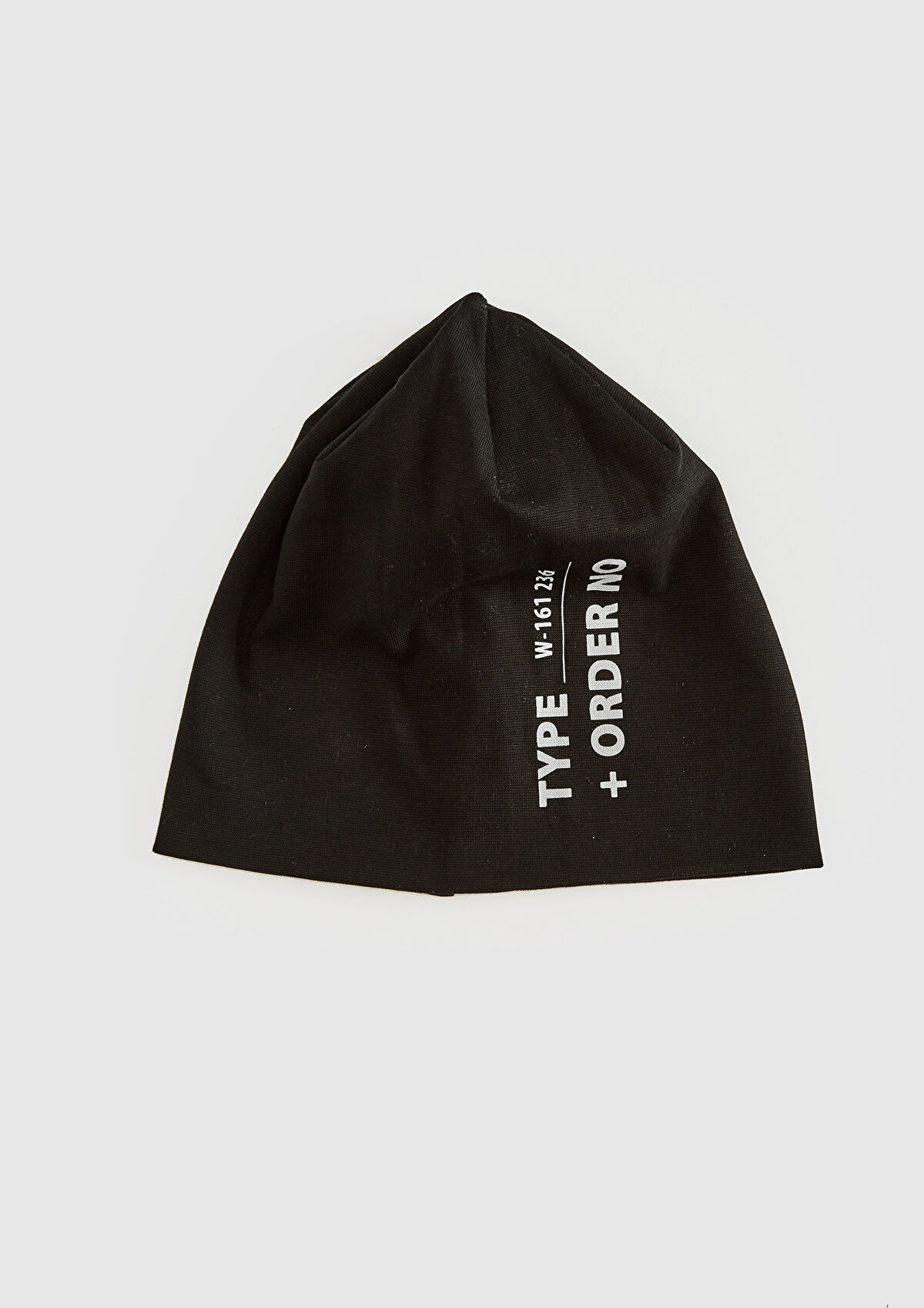 Yazı Baskılı Örme Bere