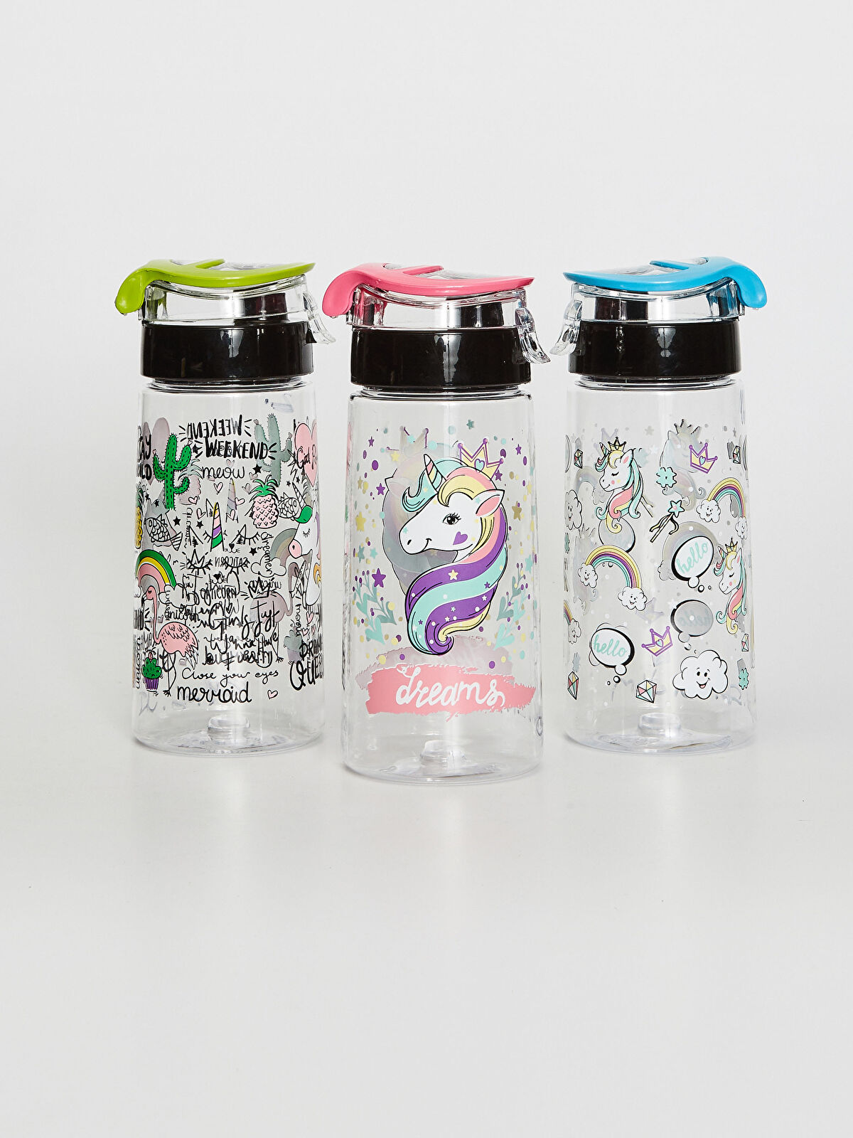 Baskılı Şeffaf Suluk