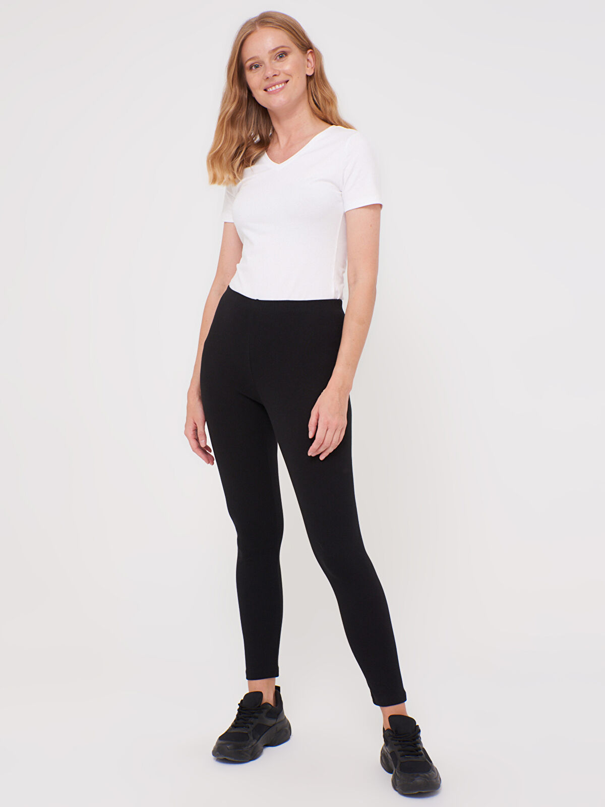 LCW CASUAL Standart Fit Kadın Uzun Esnek Tayt