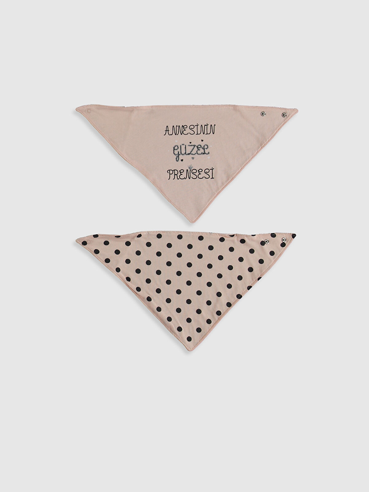 Kız Bebek Mama Önlüğü 2'li