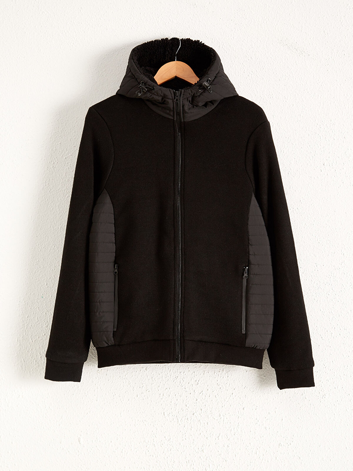 LCW CASUAL Kapüşonlu Triko Mont