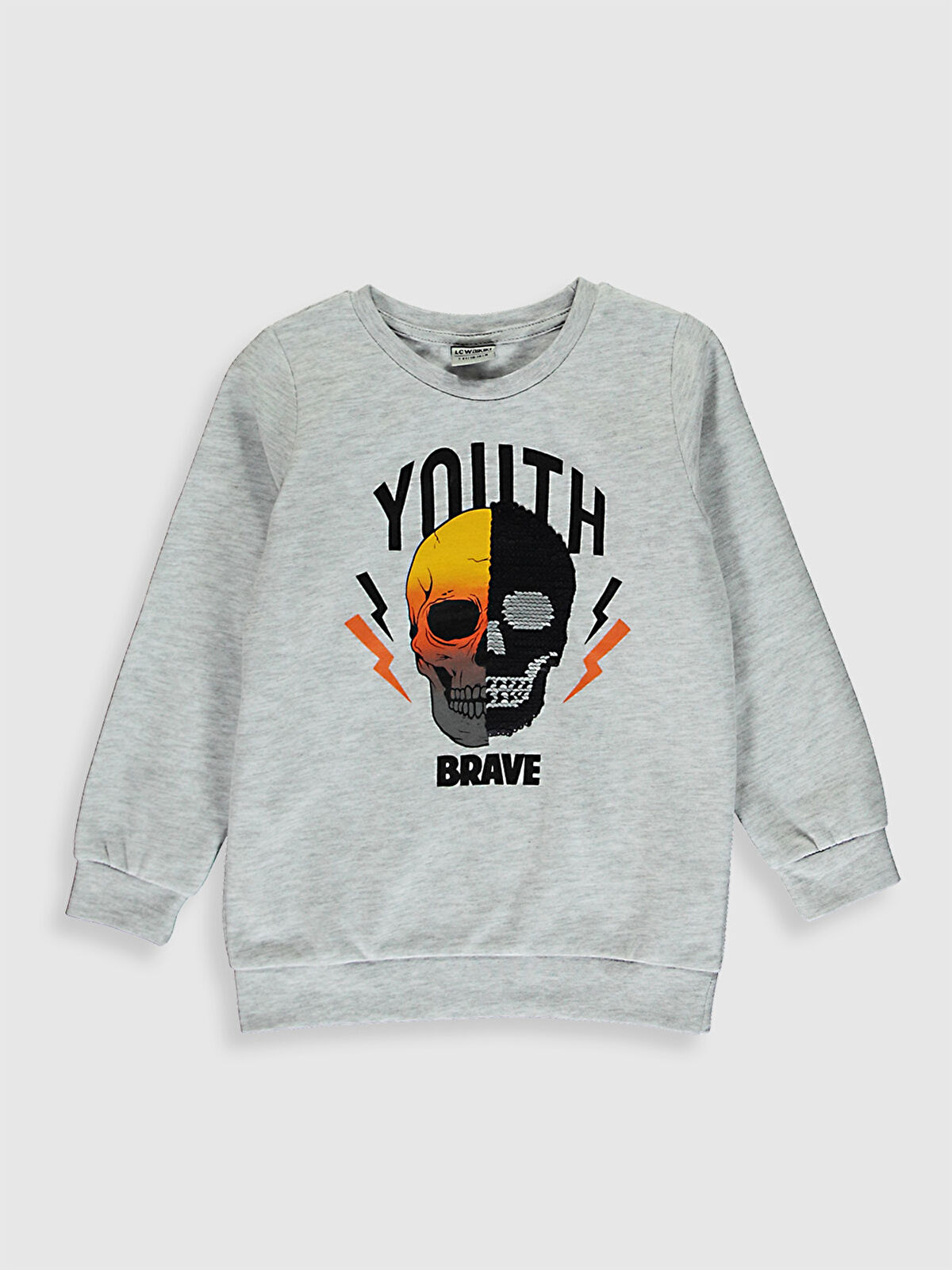 Erkek Çocuk Çift Yönlü Payetli Sweatshirt