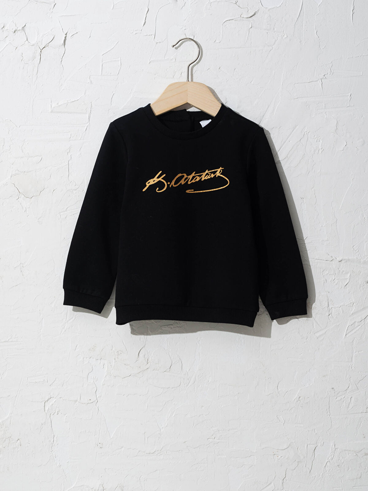 Kız Bebek Atatürk İmzalı Sweatshirt