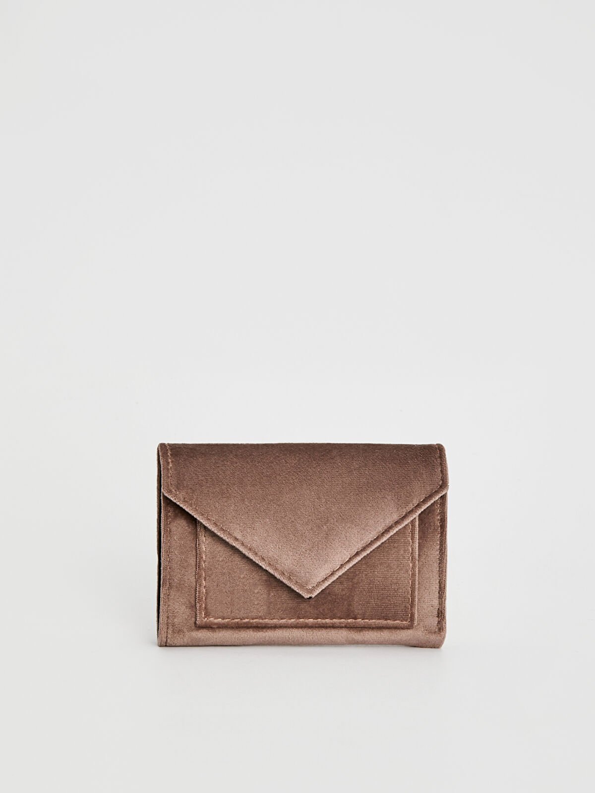 Süet Görünümlü Cüzdan