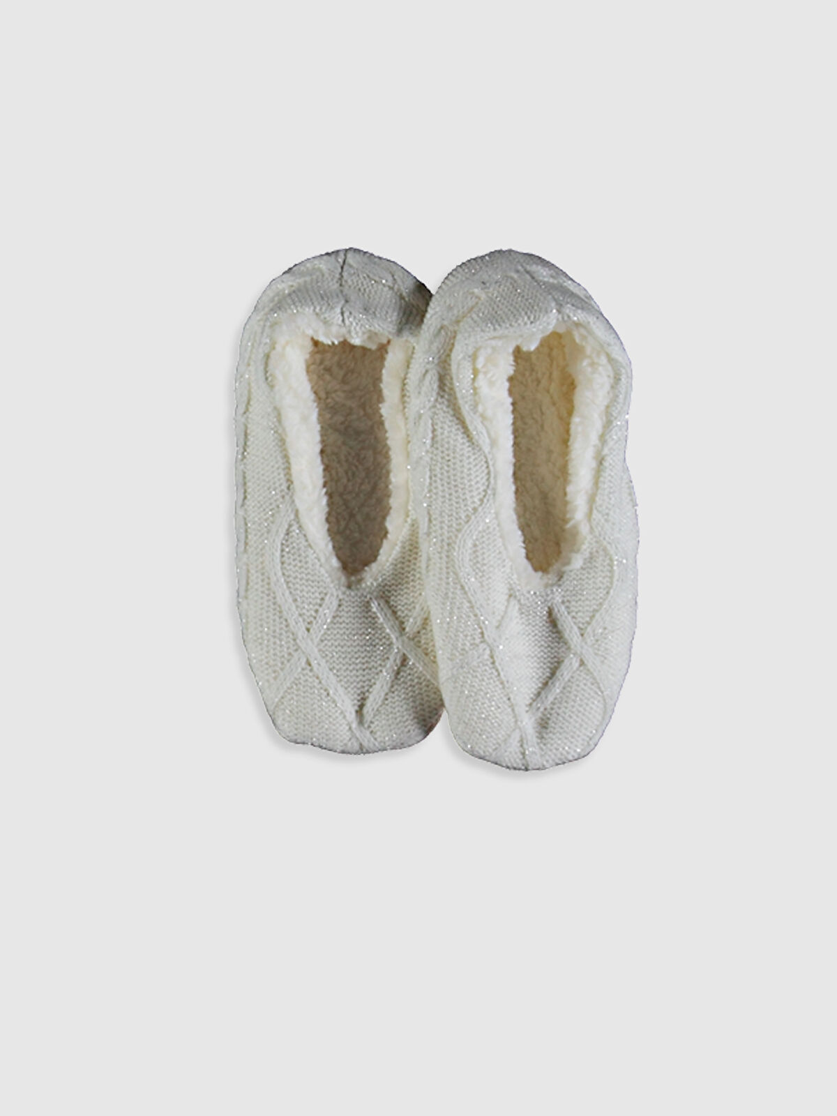 Desenli Işıltılı Ev Çorabı