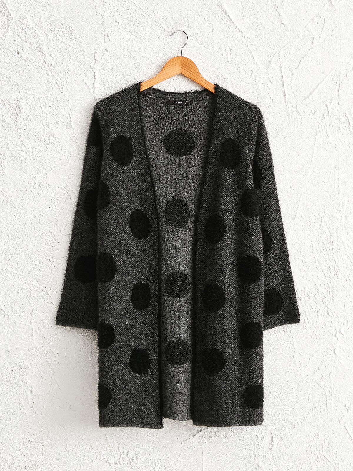 Puantiyeli Triko Hırka