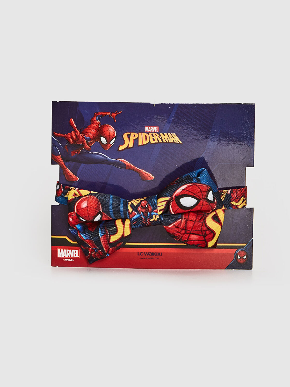 Erkek Çocuk Spiderman Lisanslı Papyon