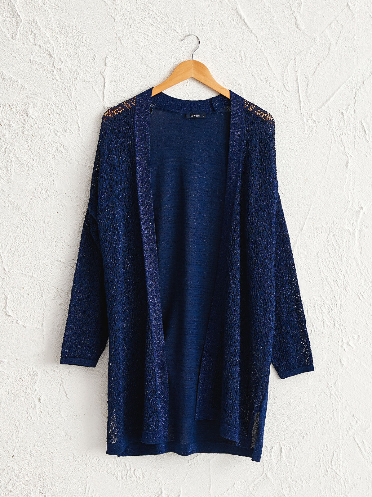 Işıltılı İnce Triko Hırka