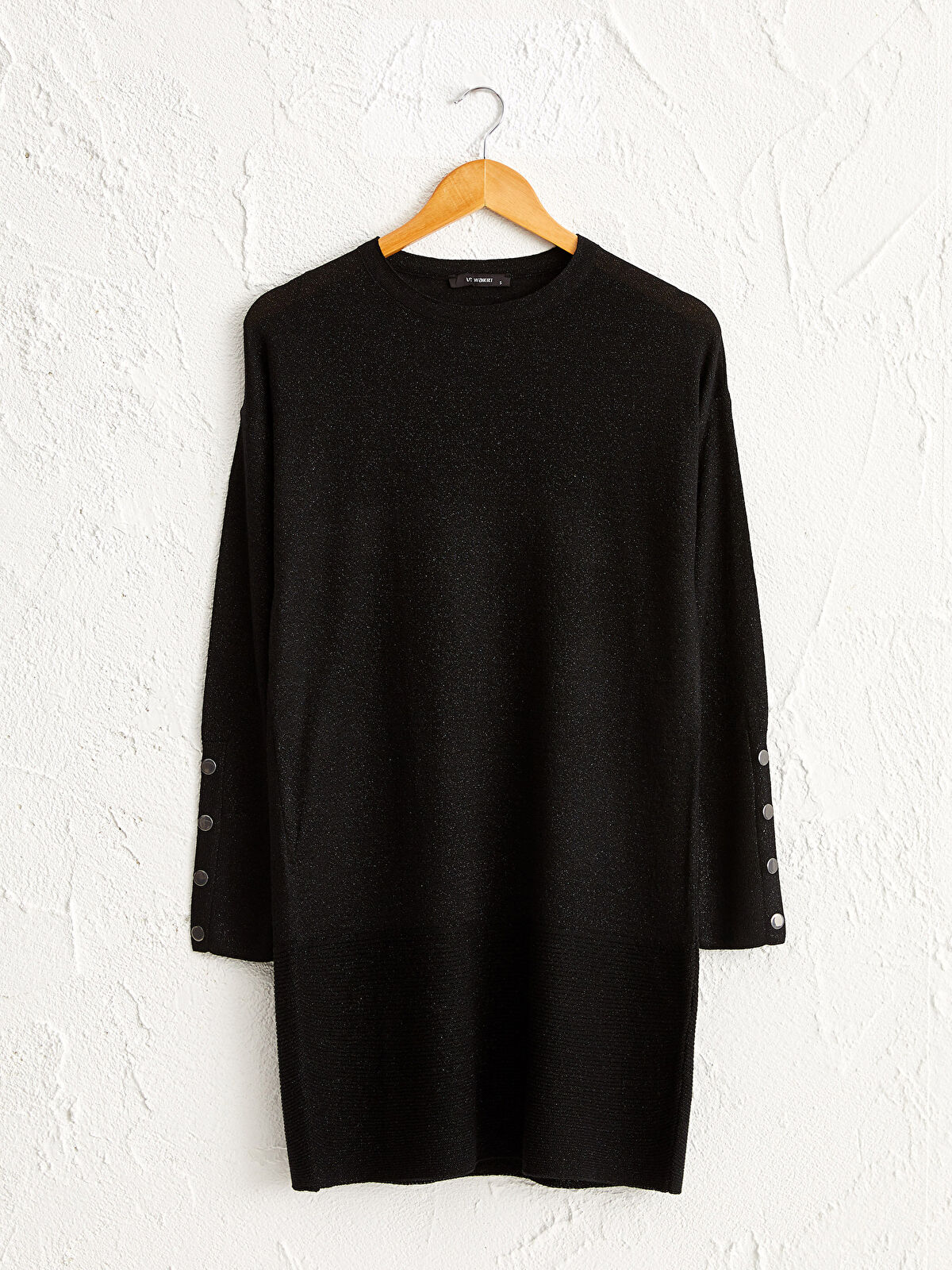 Işıltılı İnce Triko Tunik