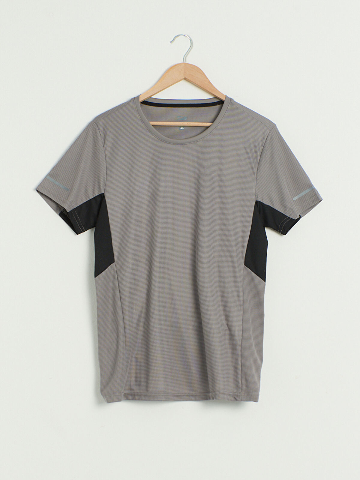 Standart Kalıp Bisiklet Yaka Aktif Spor Tişört