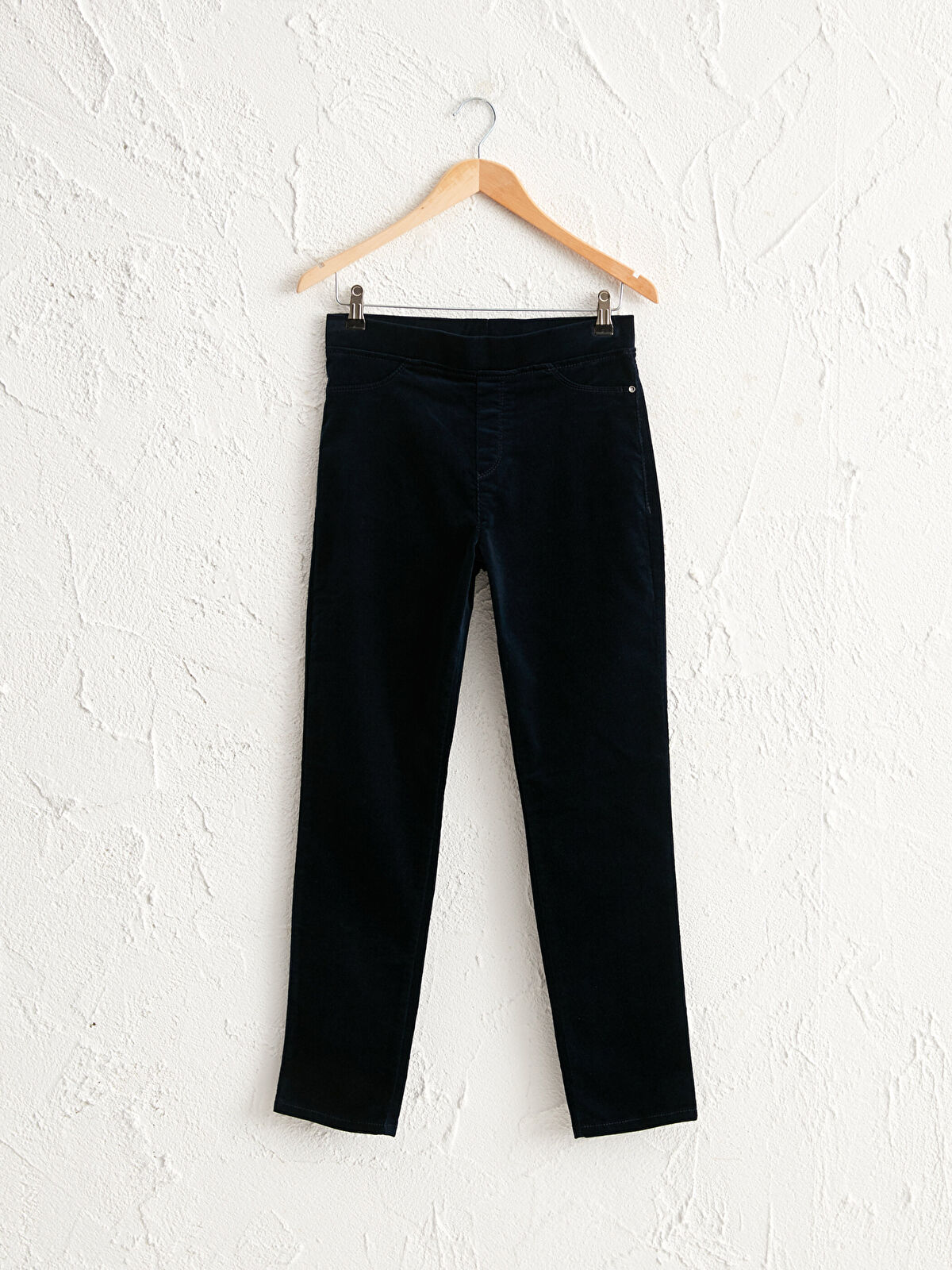 Yüksek Bel Kadife Pantolon