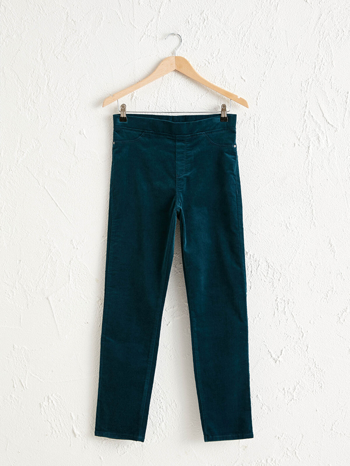 Yüksek Bel Kadife Pantolon